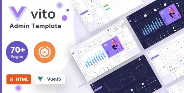 Vito - Vue, Laravel, HTML Admin Dashboard Template by iqonicdesign