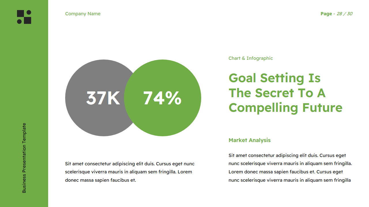 Simple Green White Creative Modern Business Plan, Presentation Templates