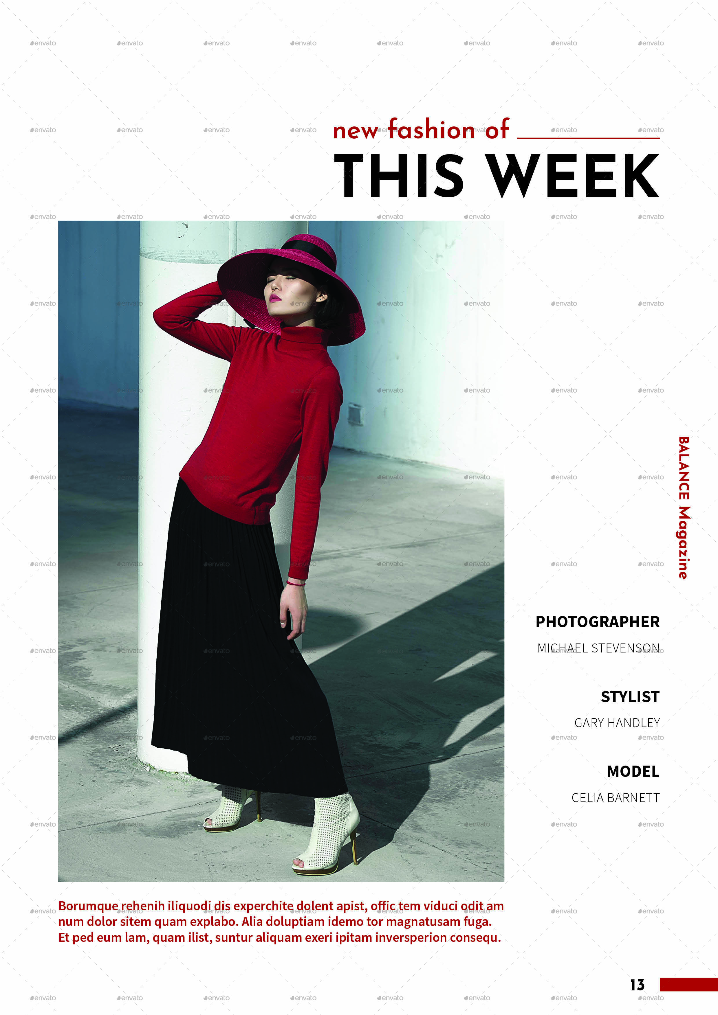 Balance Magazine, Print Templates | GraphicRiver