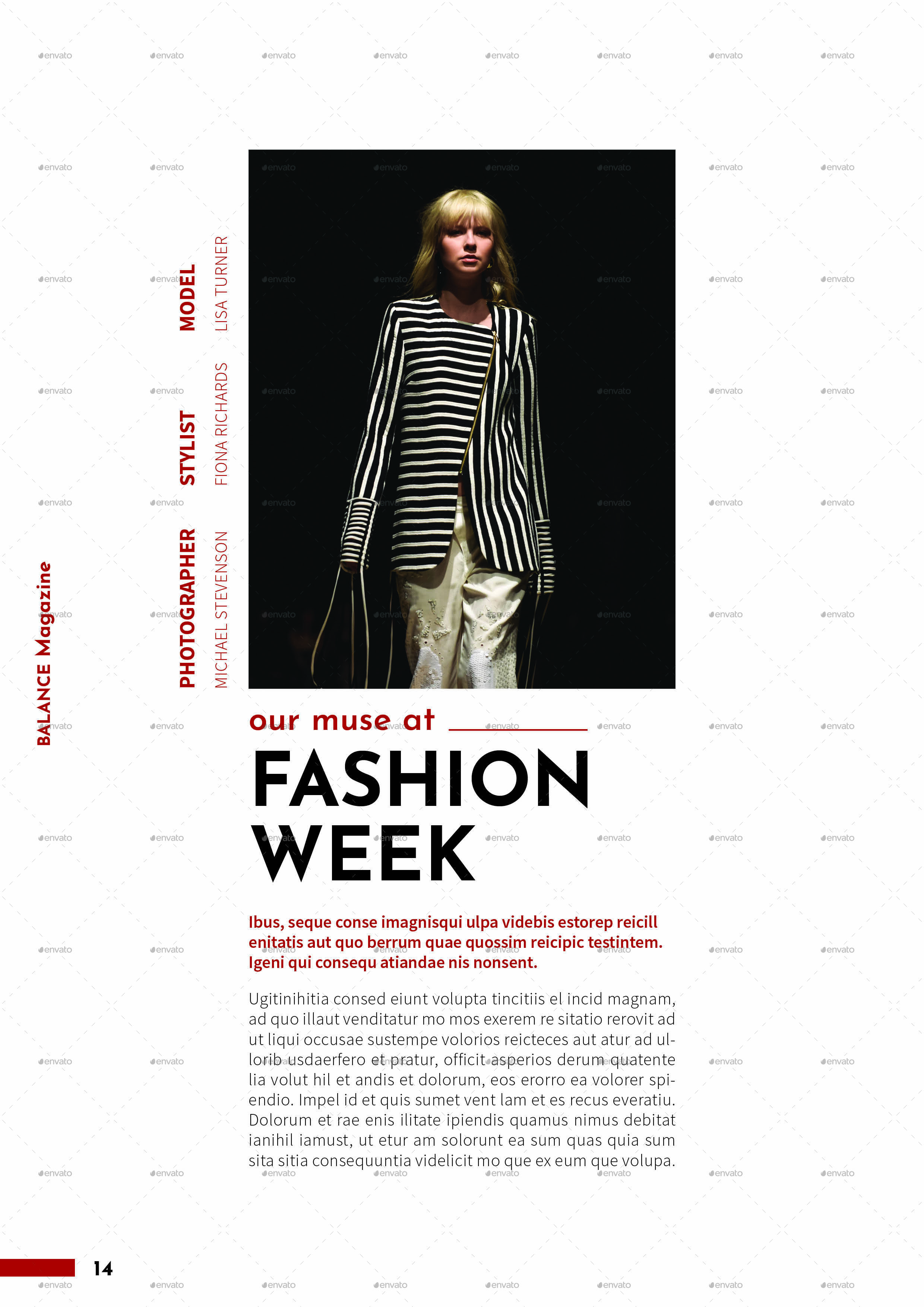 Balance Magazine, Print Templates | GraphicRiver