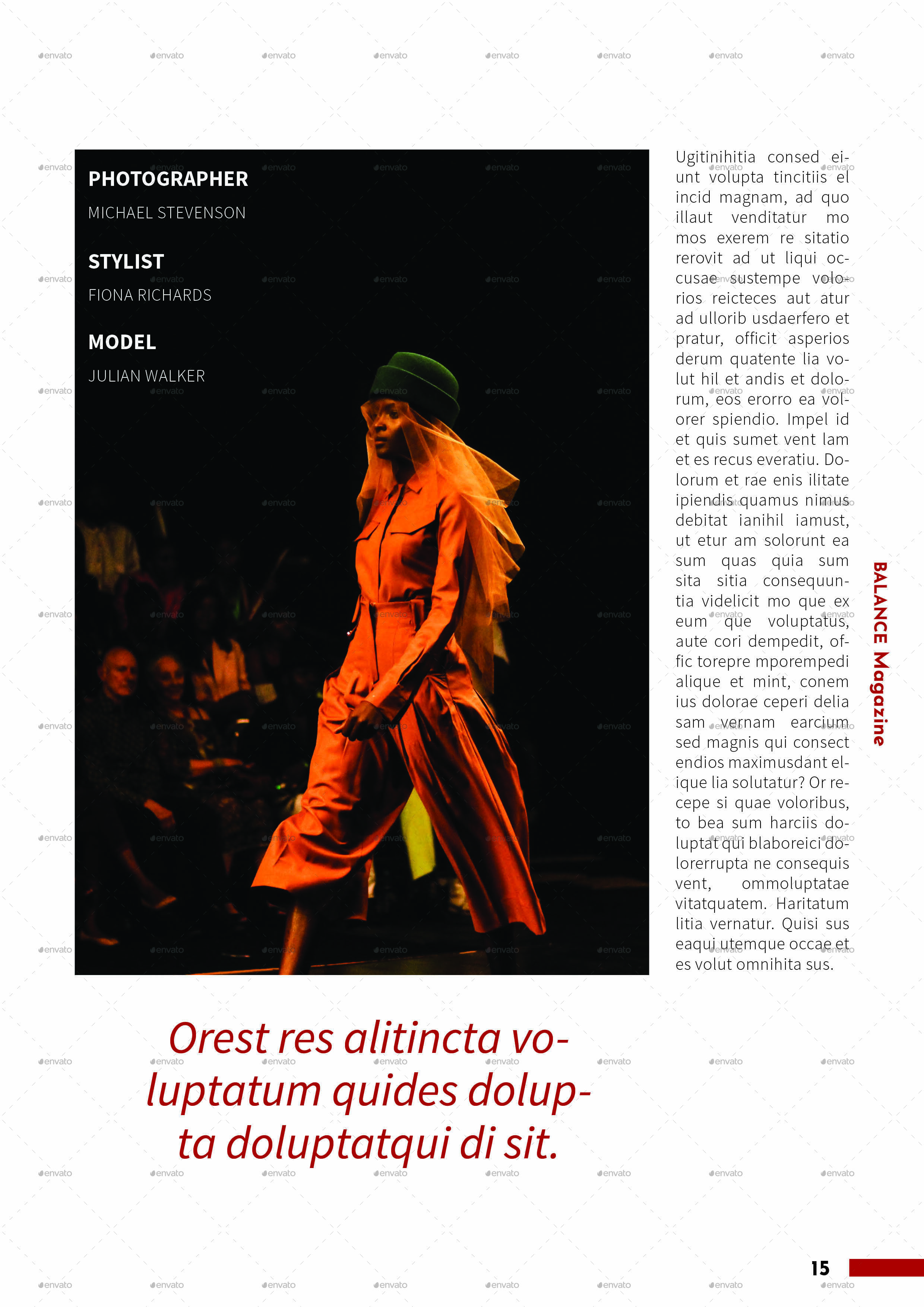 Balance Magazine, Print Templates | GraphicRiver