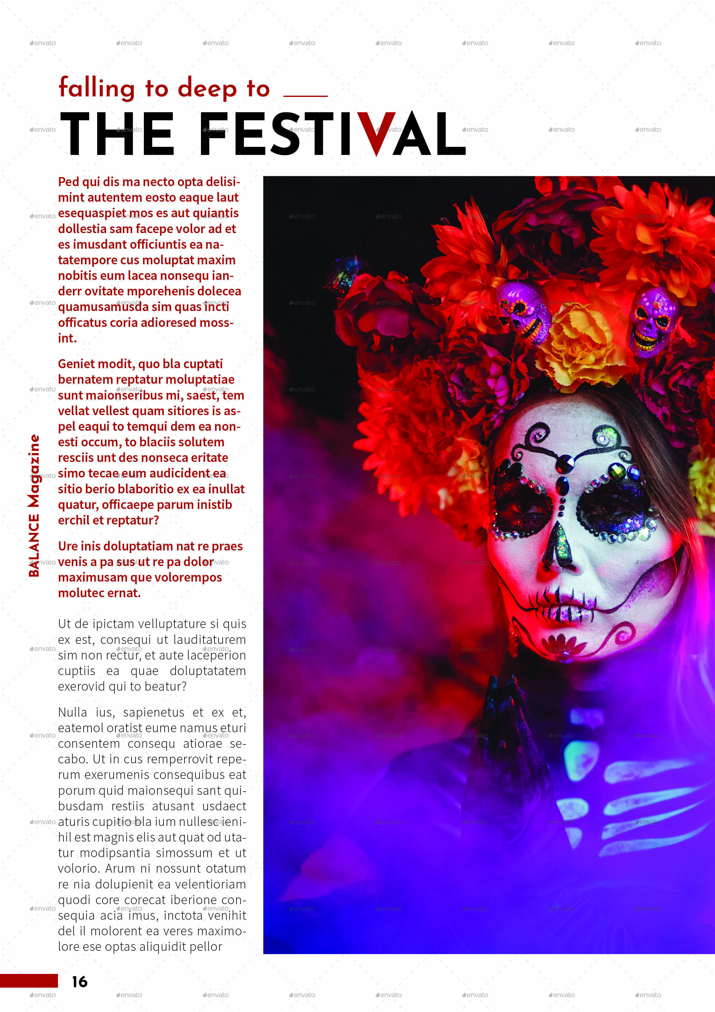 Balance Magazine, Print Templates | GraphicRiver