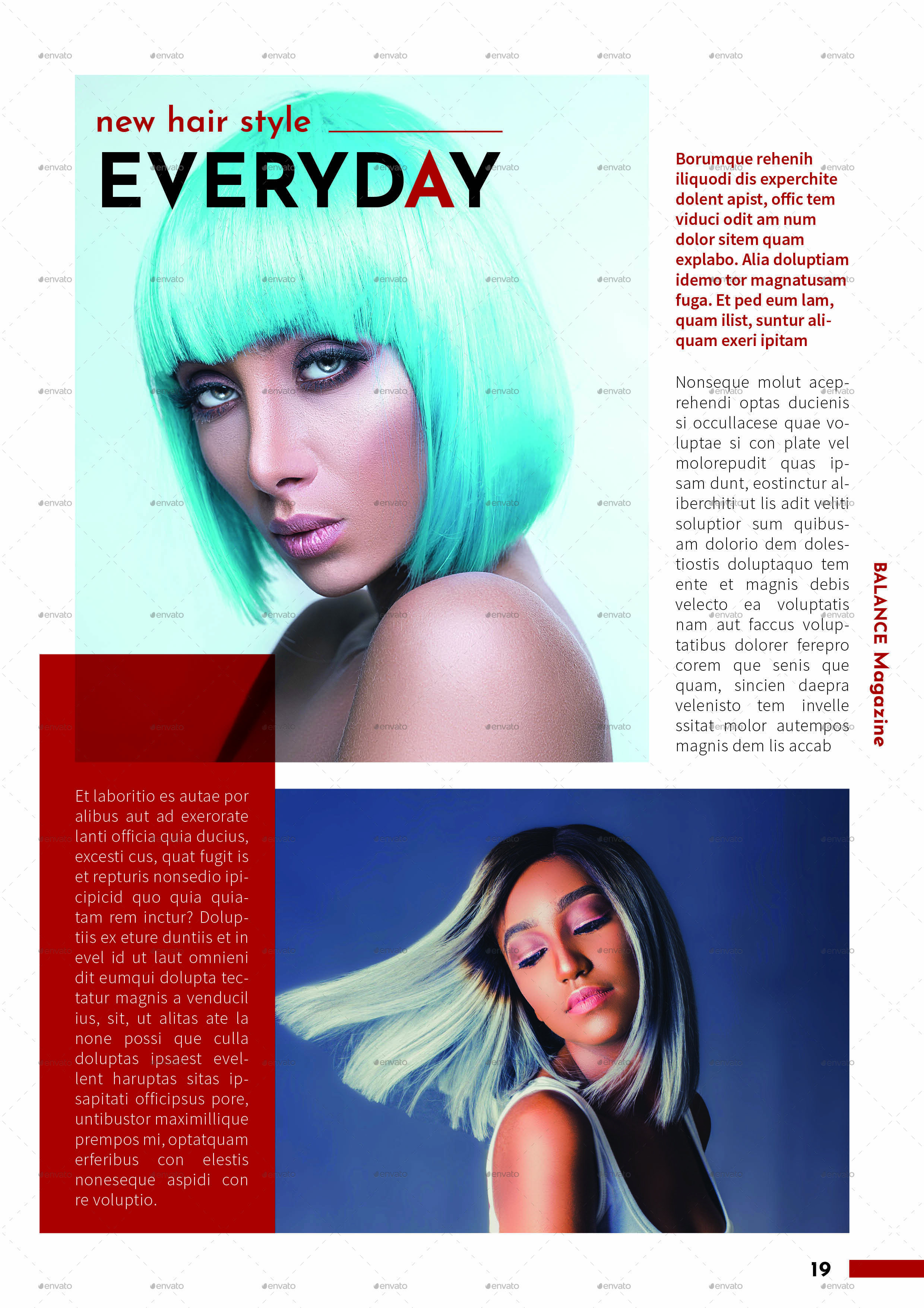 Balance Magazine, Print Templates | GraphicRiver