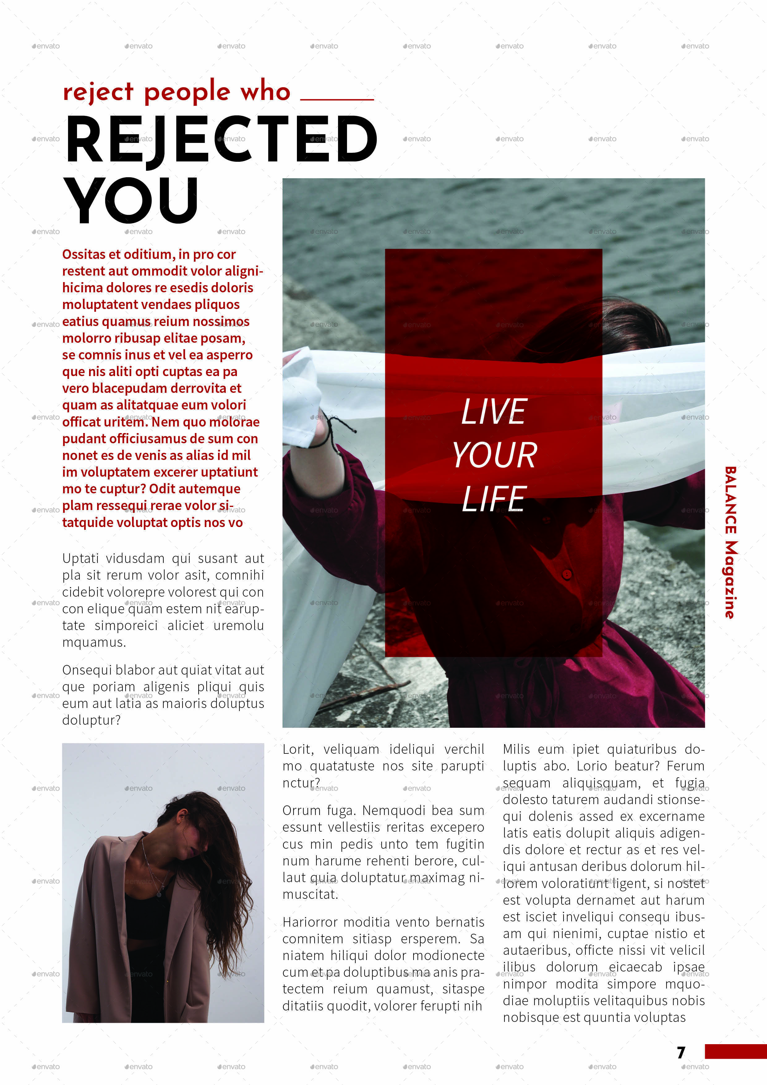 Balance Magazine, Print Templates | GraphicRiver