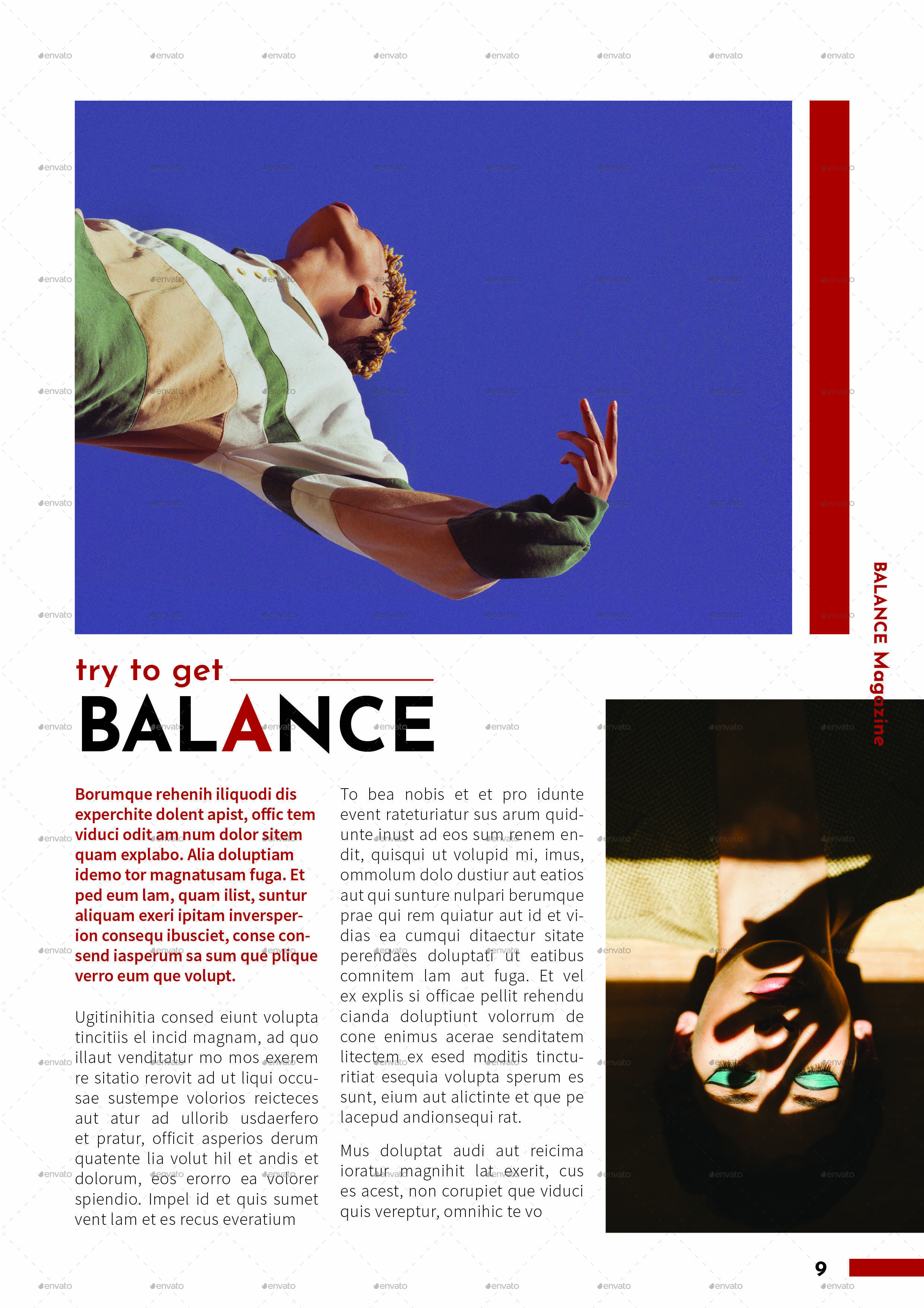 Balance Magazine, Print Templates | GraphicRiver