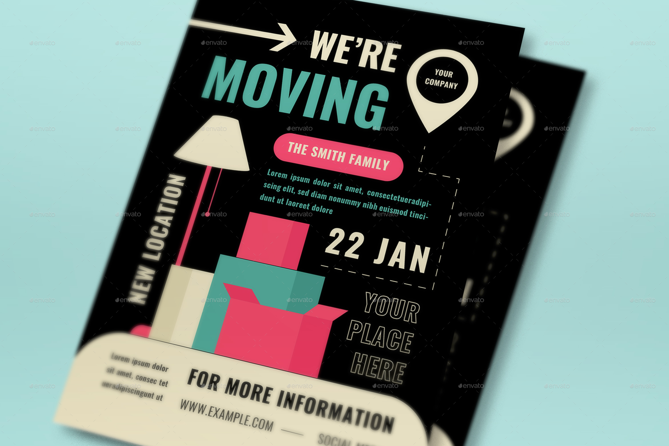 We're Moving Flyer Set, Print Templates | GraphicRiver