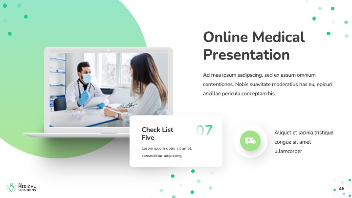Medical Solution - Google Slide Presentation Template by anstudio_