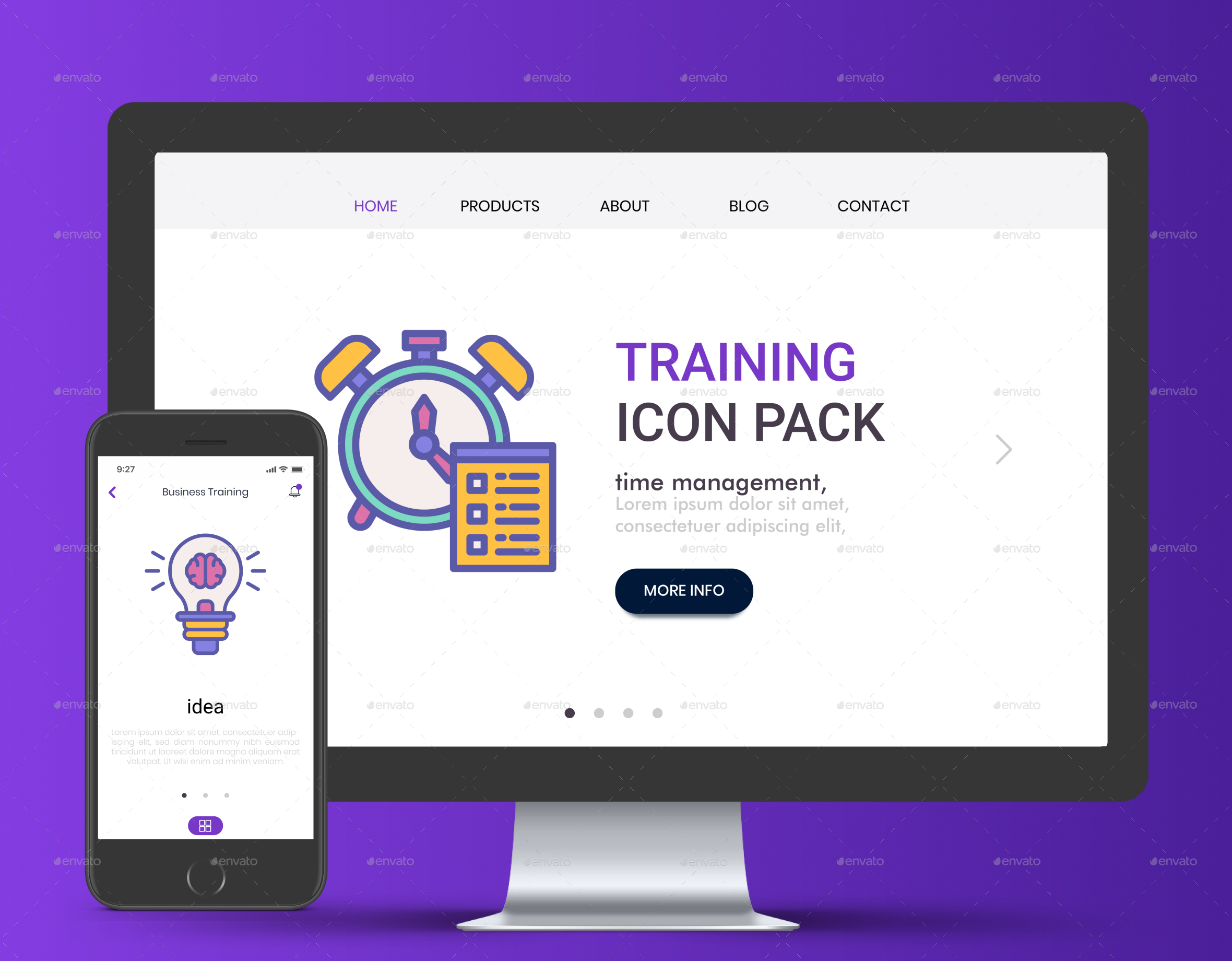 Business Training Icon Pack, Icons | GraphicRiver