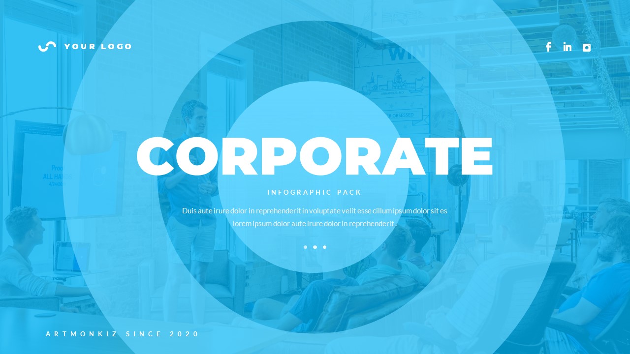 Corporate - Powerpoint Infographic Template by ArtMonkiz | GraphicRiver