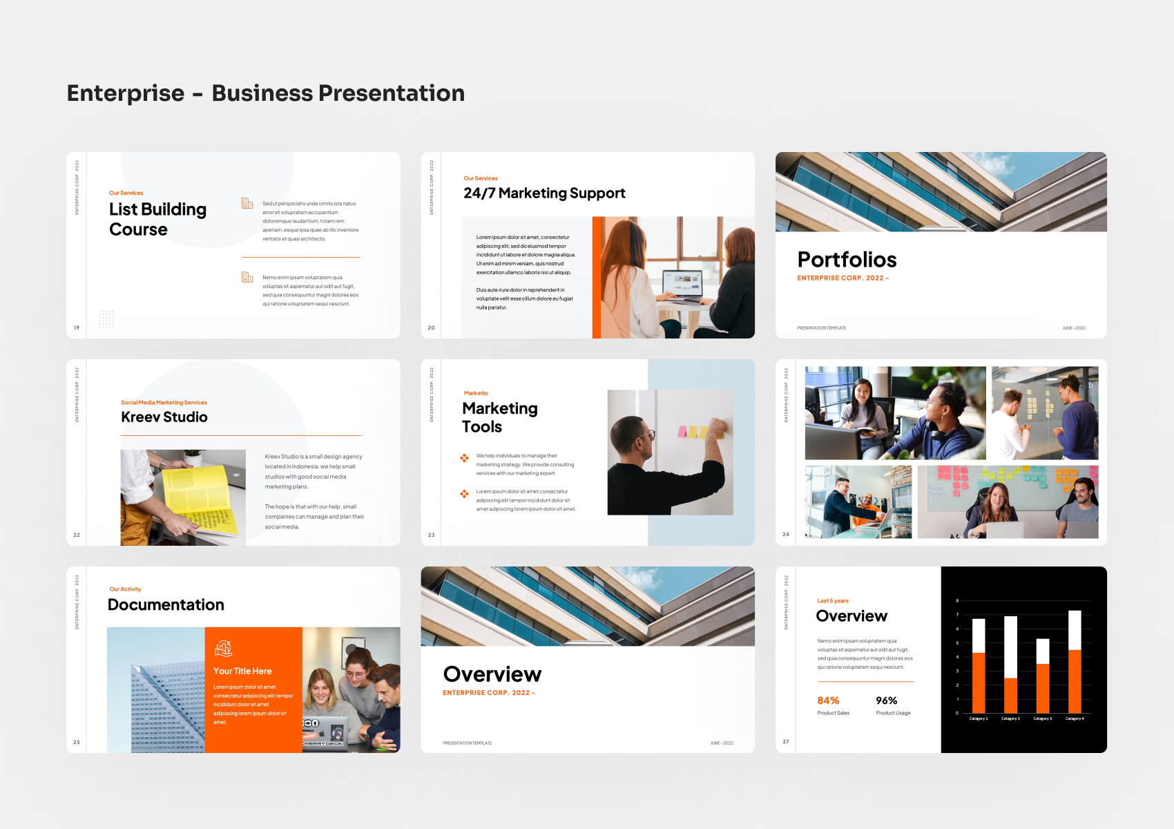 Enterprise - Business PowerPoint Template, Presentation Templates ...