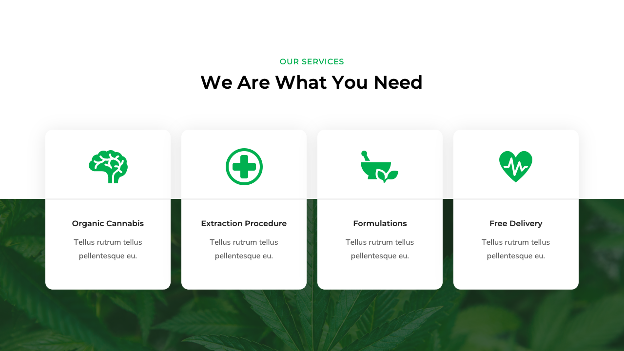 Cannabiz - Medical Marijuana & Cannabis PowerPoint Template ...