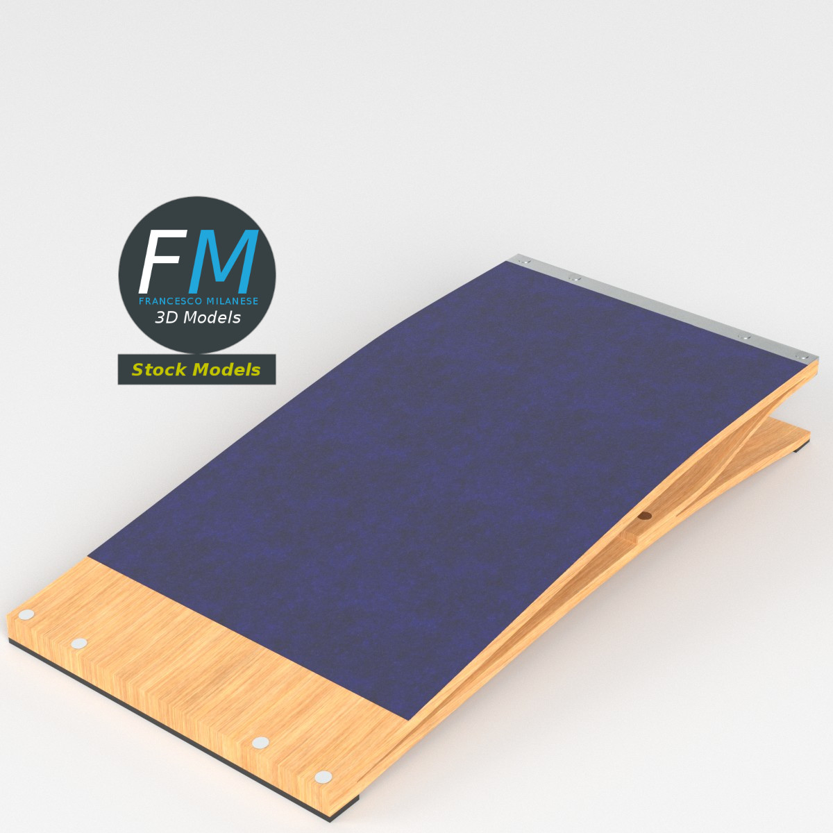 Gymnastics springboard 1 by FrancescoMilanese85 | 3DOcean