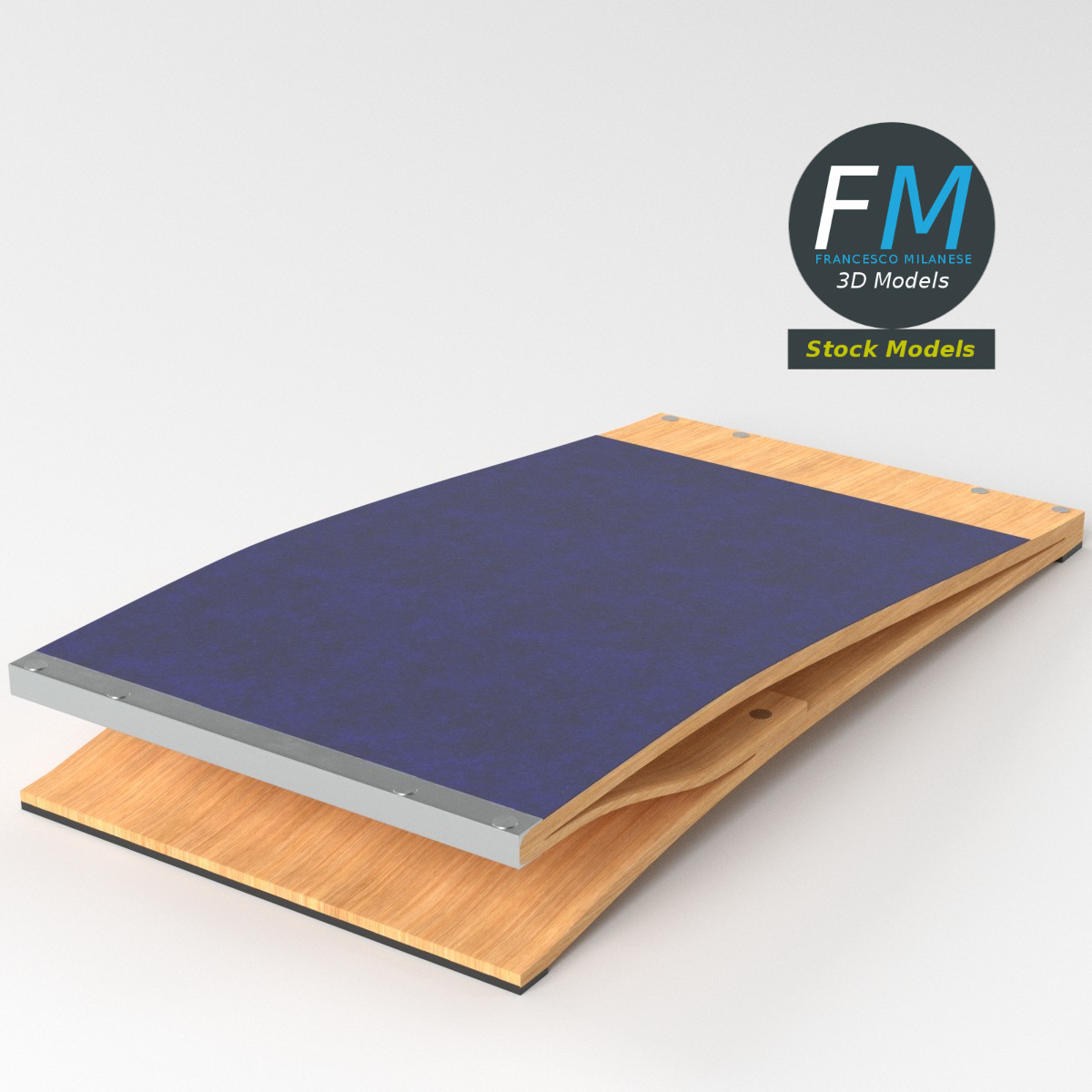 Gymnastics springboard 1 by FrancescoMilanese85 | 3DOcean