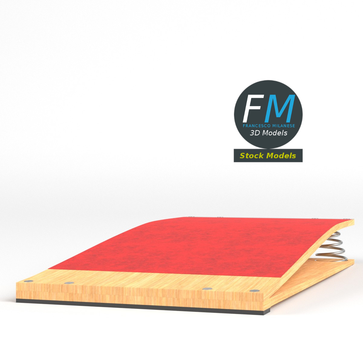Gymnastics springboard 2 by FrancescoMilanese85 | 3DOcean