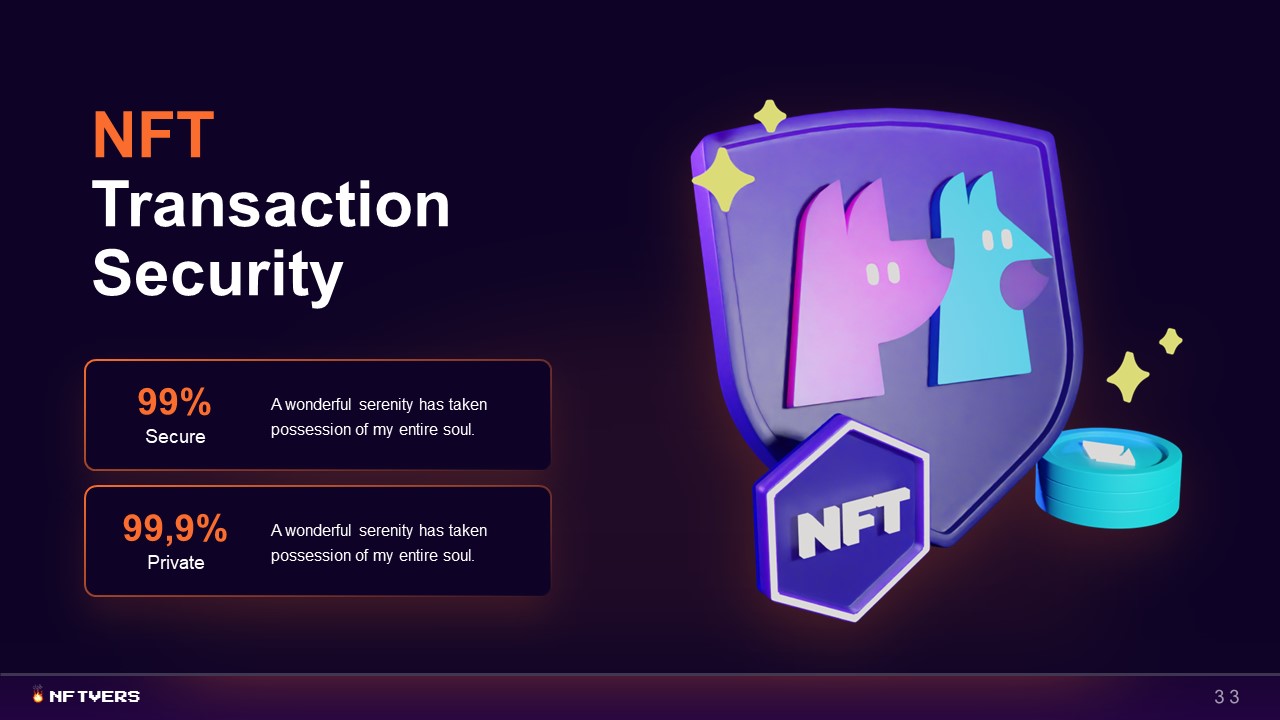 NFT Vers Creative Multipurpose PowerPoint Template, Presentation Templates