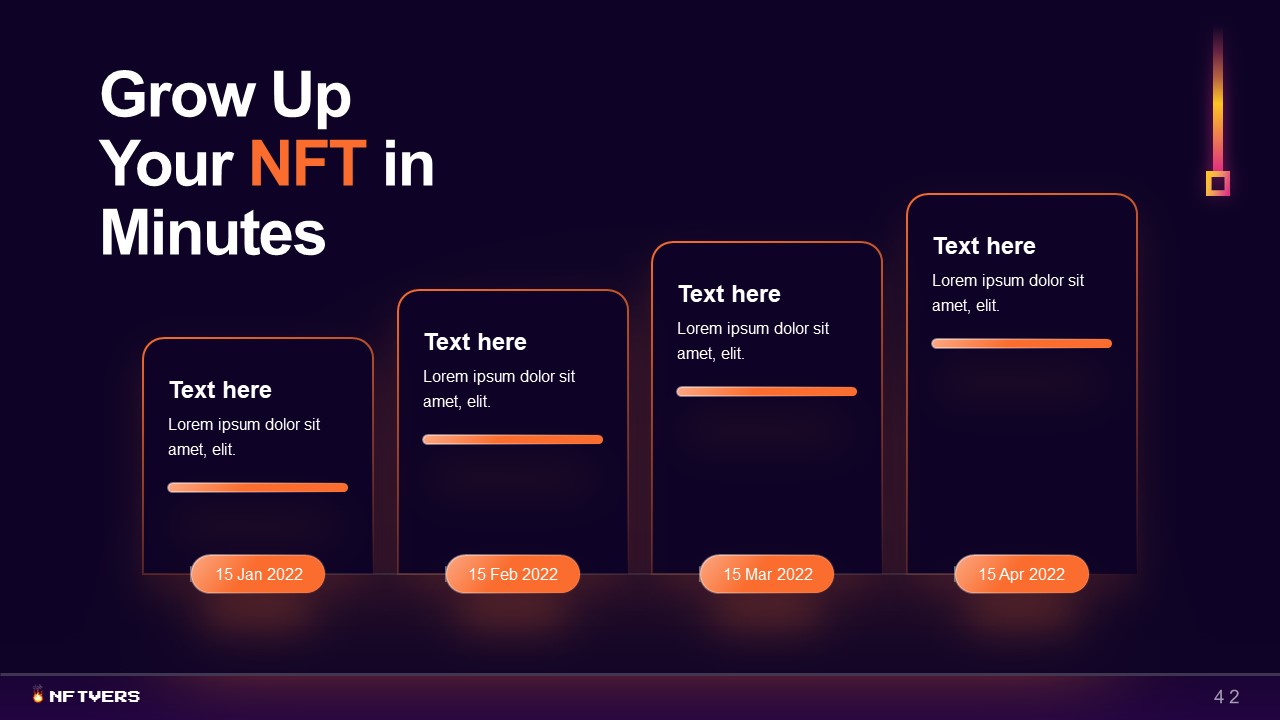 NFT Vers Creative Multipurpose PowerPoint Template, Presentation Templates