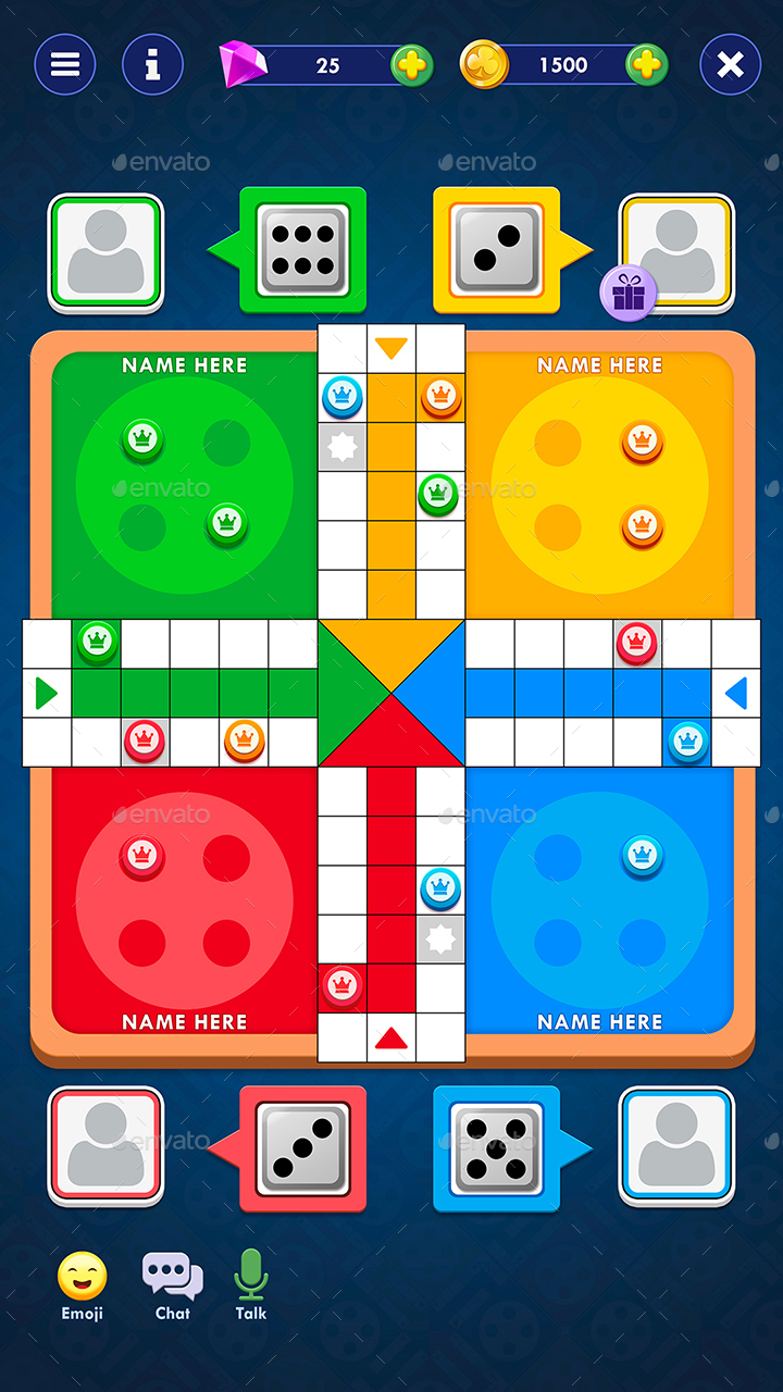 Ludo & Snakes & Ladders, Game Assets | GraphicRiver