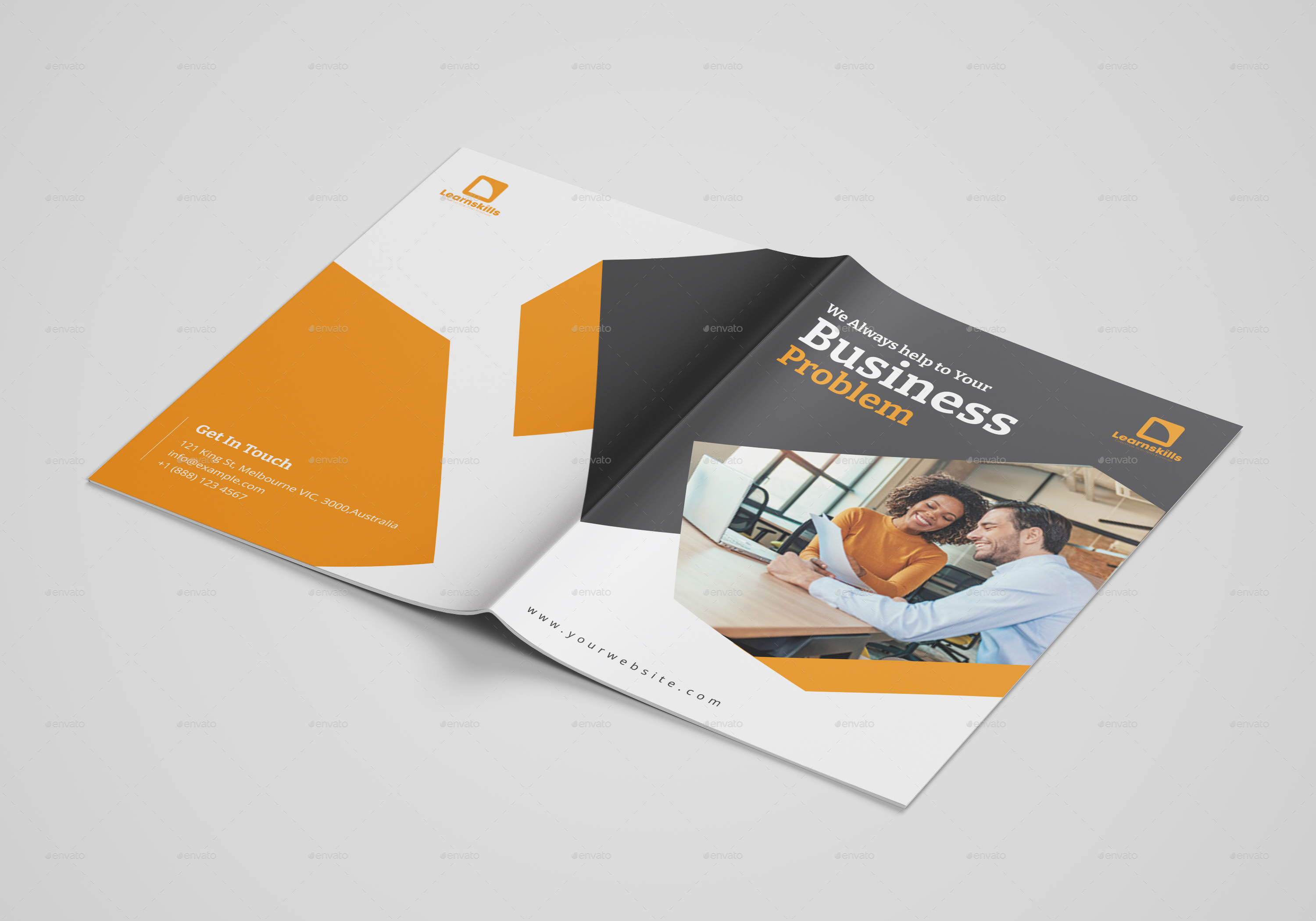 Bi-Fold Brochure, Print Templates | GraphicRiver