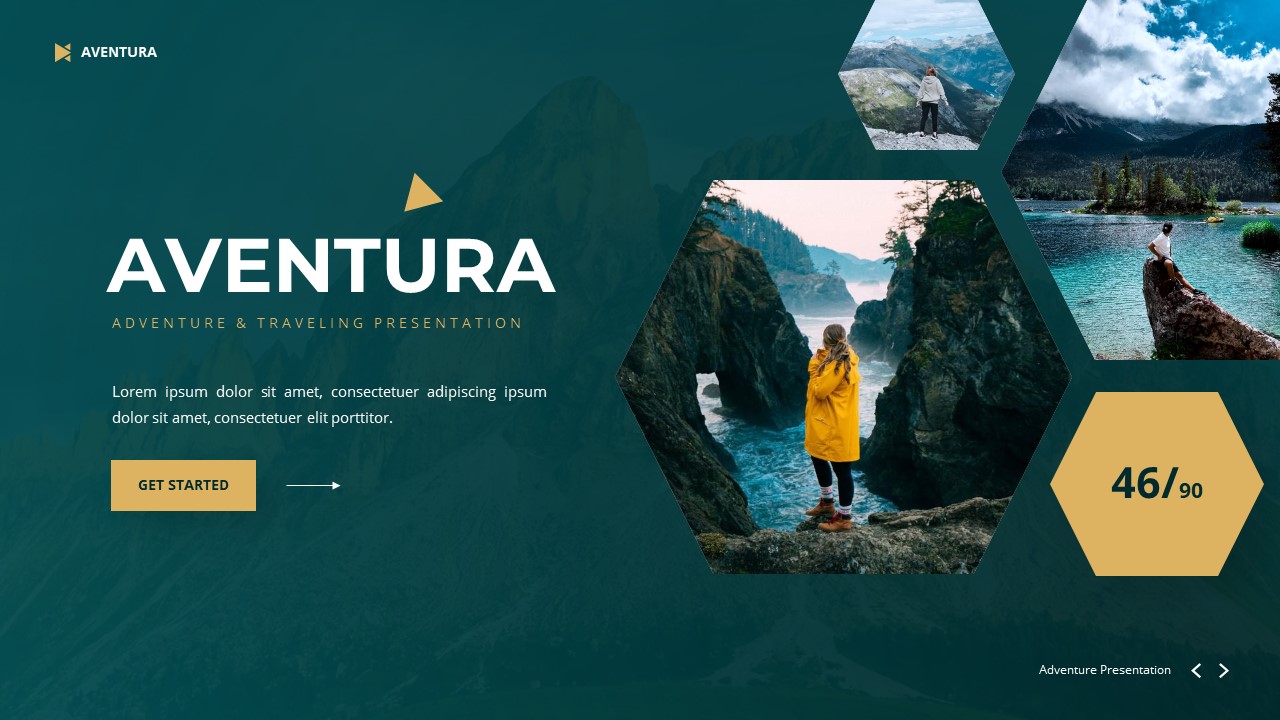 Aventura - Adventure & Traveling Presentation - Powerpoint Templates ...