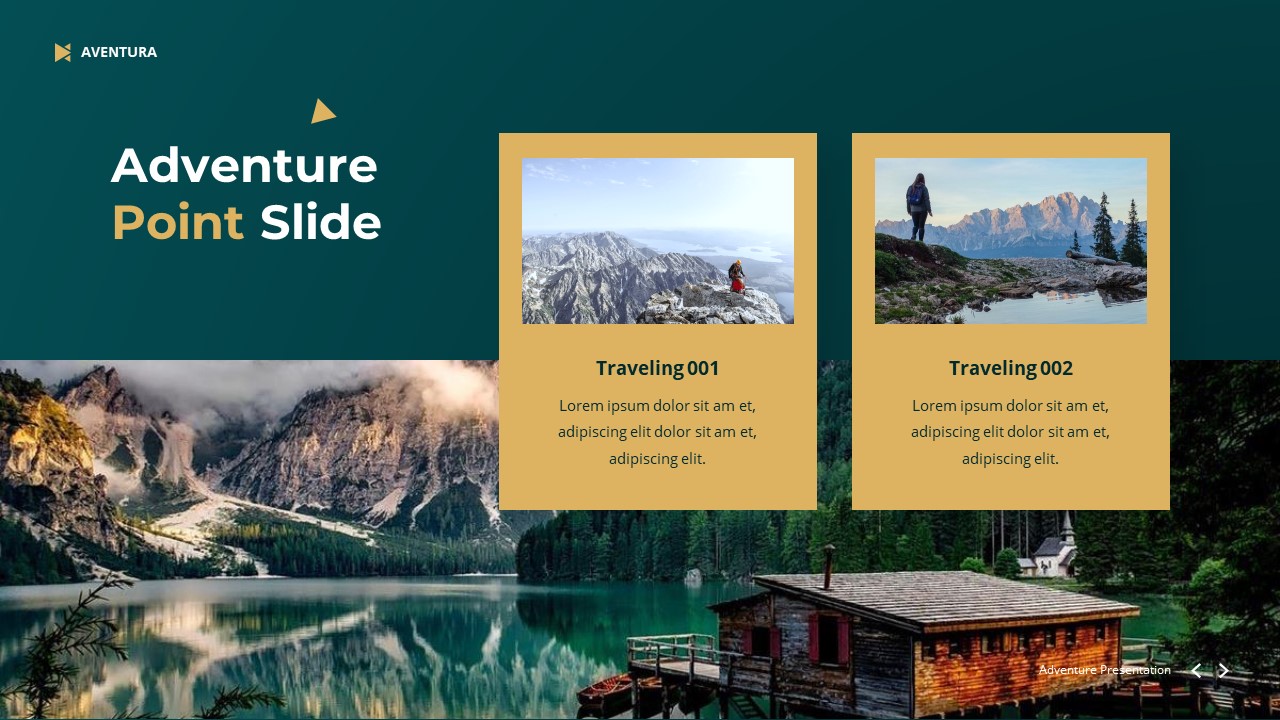 Aventura - Adventure & Traveling Presentation - Powerpoint Templates ...