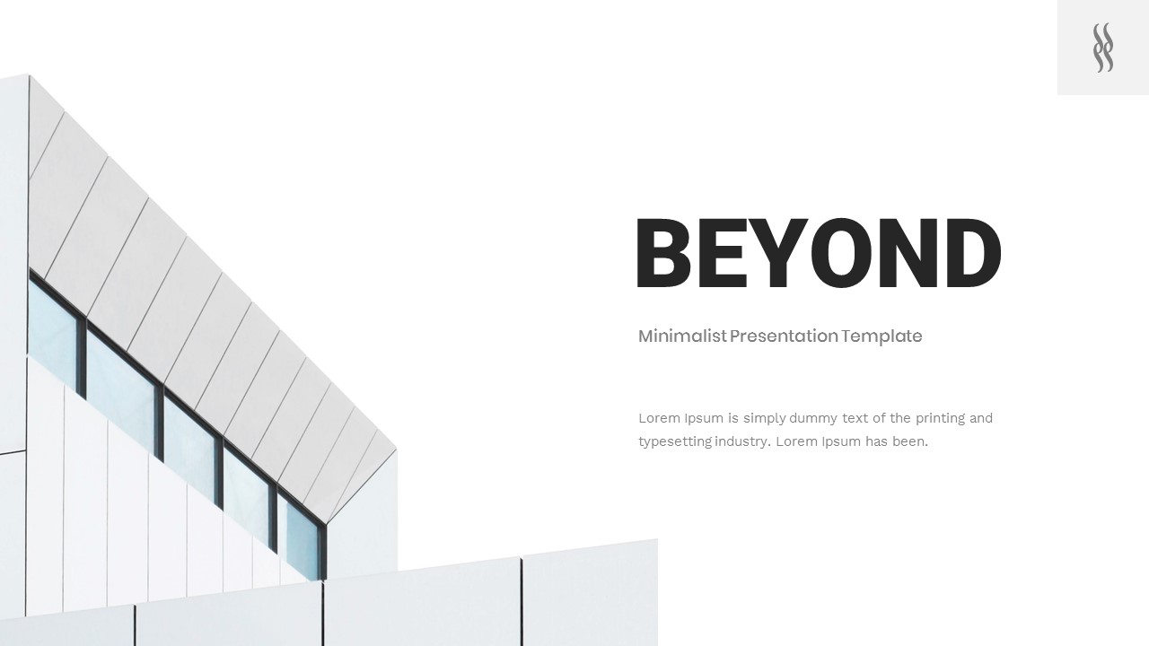 Beyond – Minimalist PowerPoint Template, Presentation Templates ...