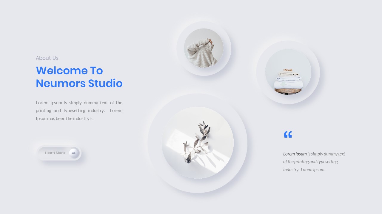 Neumors – Neumorphic PowerPoint Template, Presentation Templates ...
