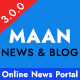 Maan News- Laravel Magazine Blog & News PHP Script by maan_theme ...