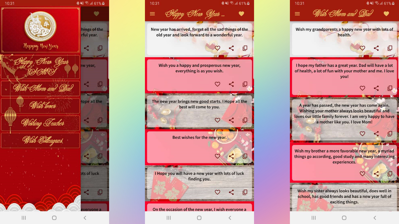 Flutter Best Wishes, Love Messages SMS App Template (Android, iOS) by ...
