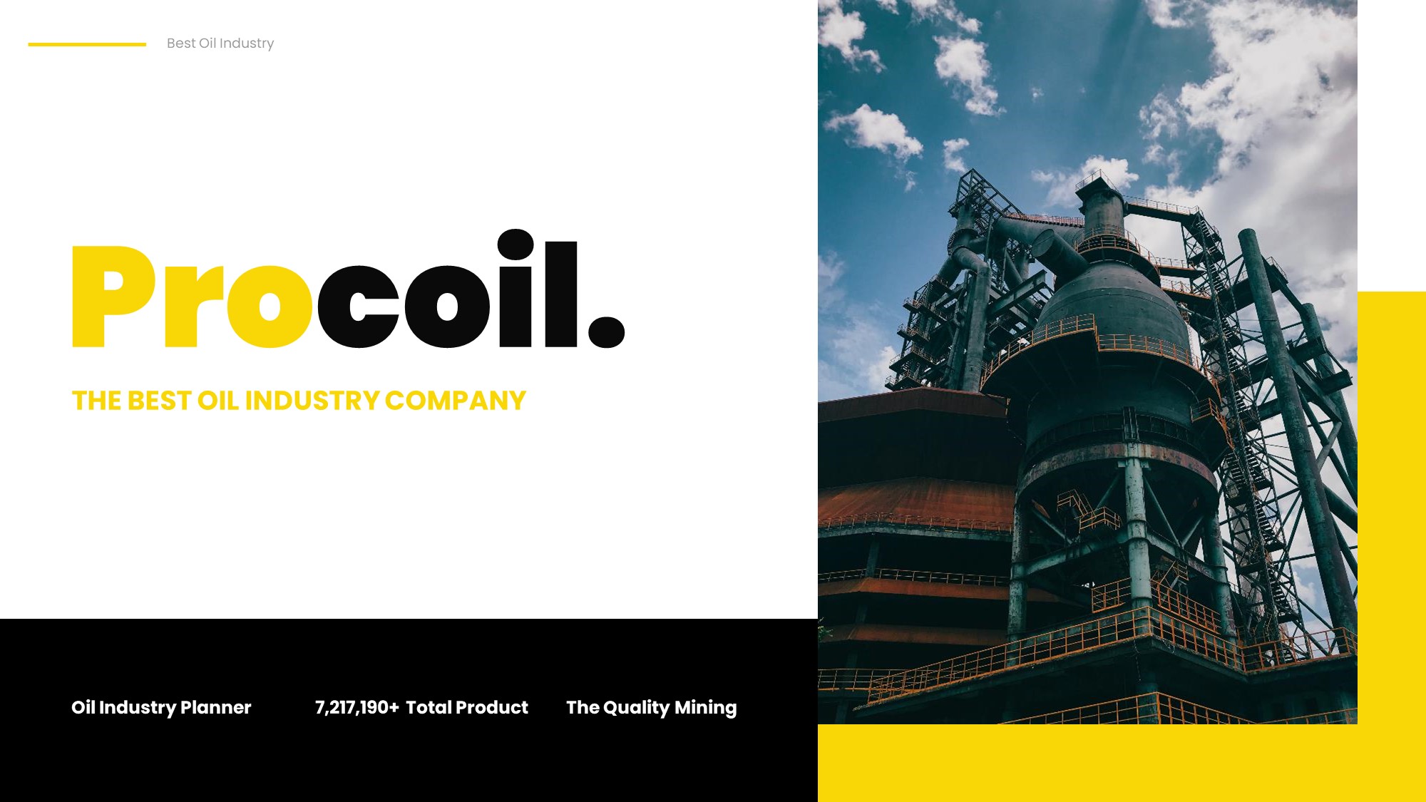 Procoil - Oil Industry PowerPoint, Presentation Templates | GraphicRiver
