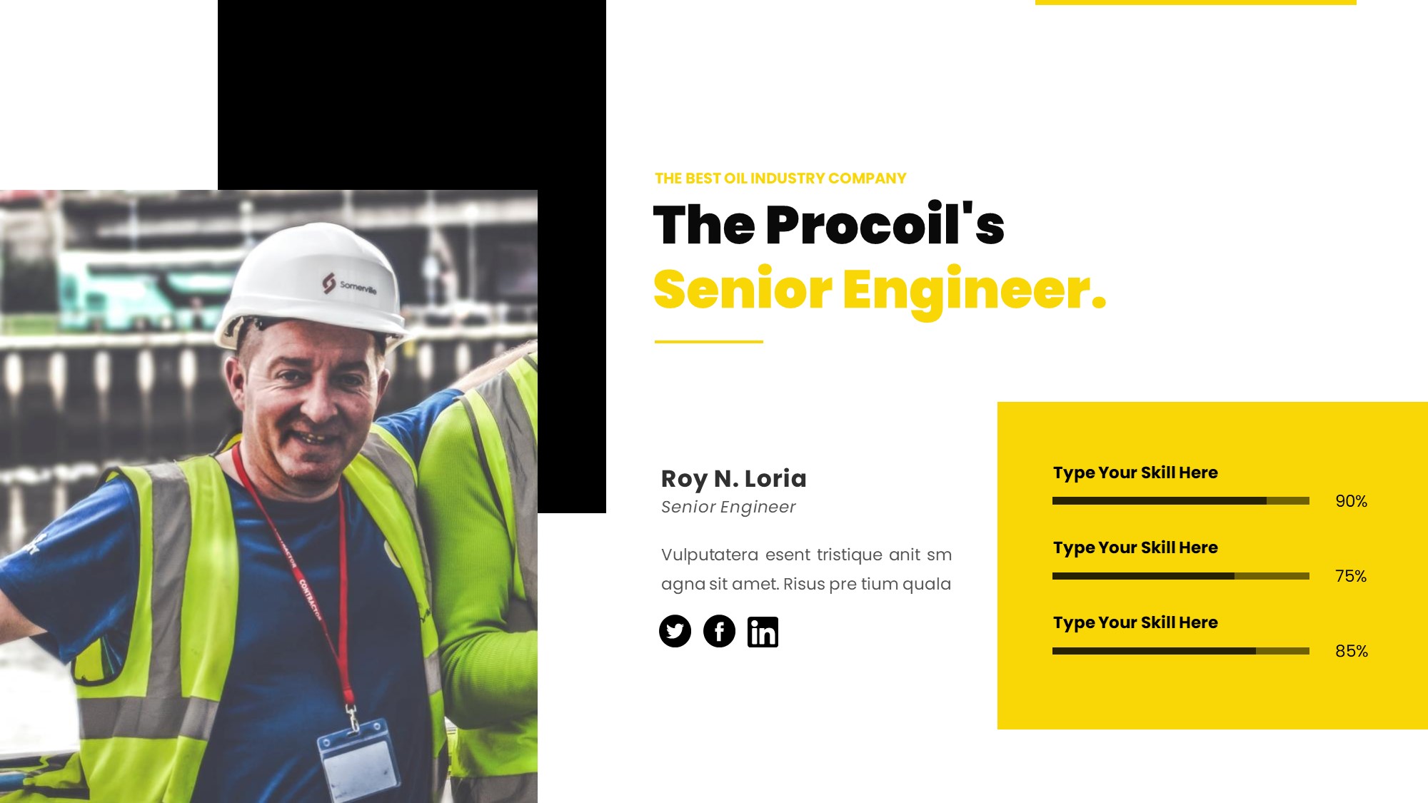 Procoil - Oil Industry Google Slides by YalaheDesign | GraphicRiver