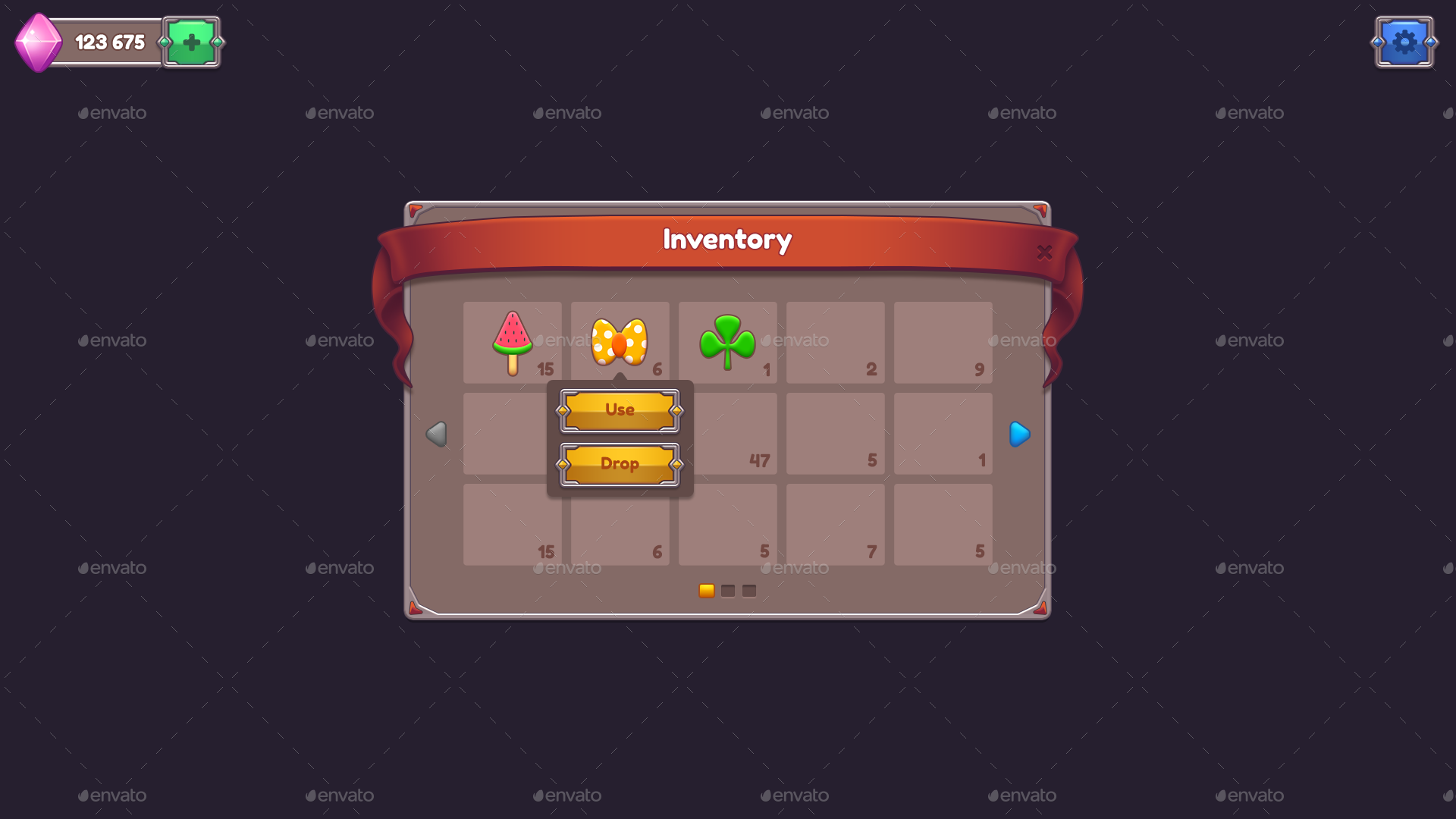 Historical GUI pack, Game Assets | GraphicRiver
