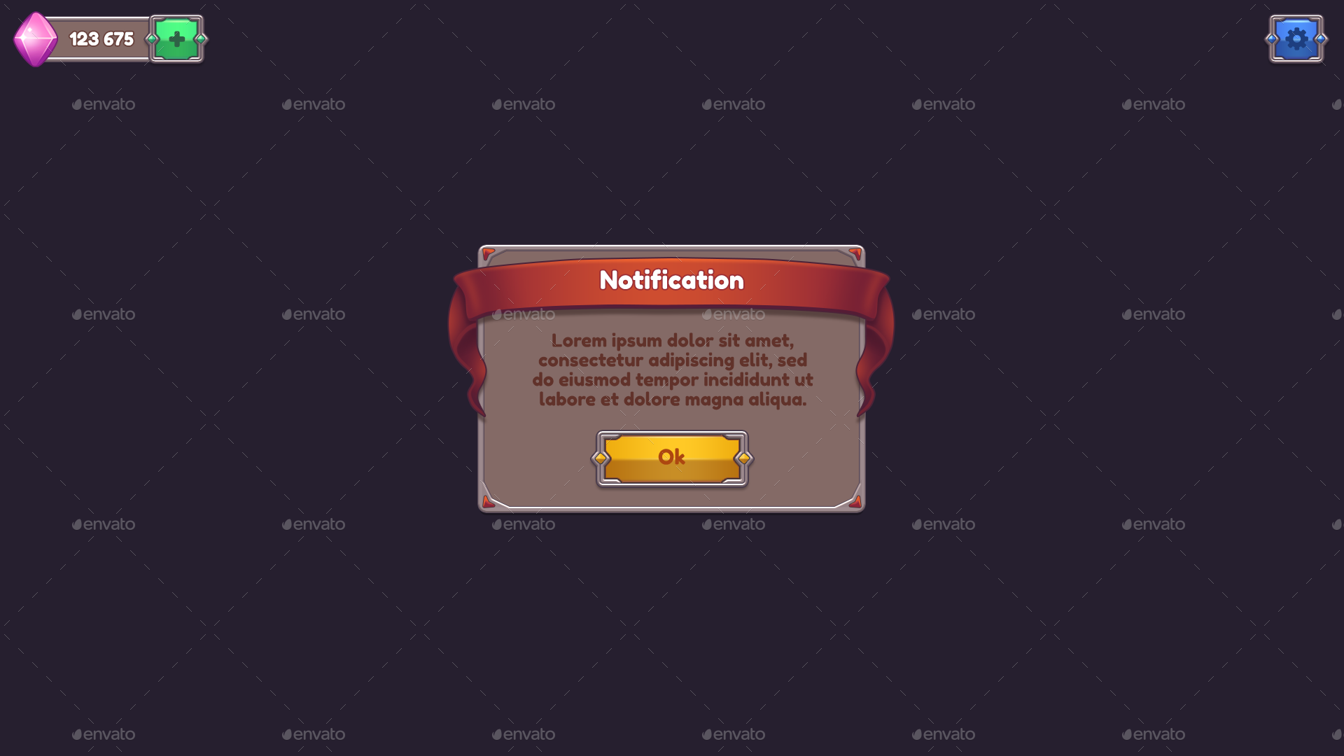 Historical GUI pack, Game Assets | GraphicRiver