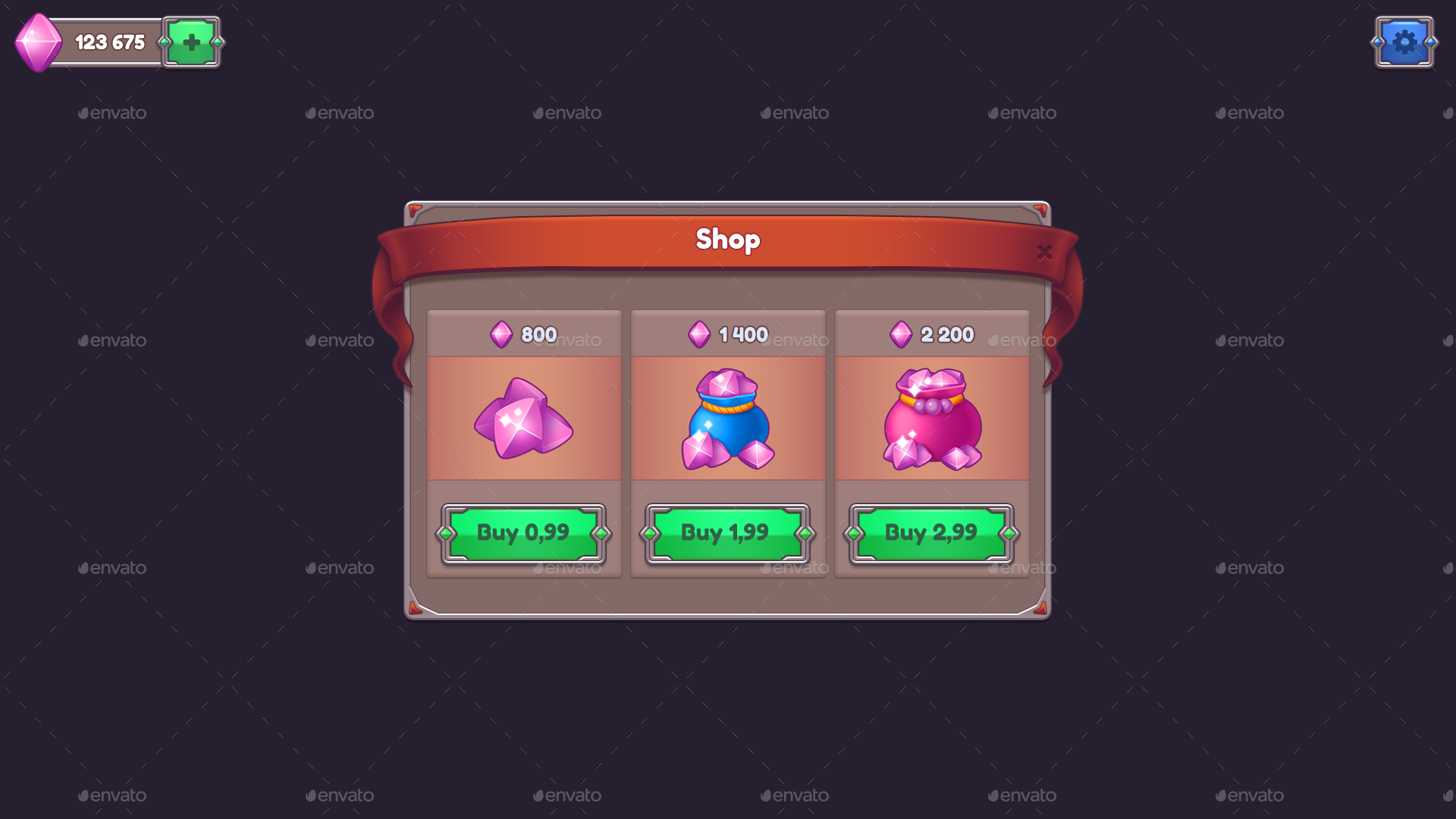 Historical GUI pack, Game Assets | GraphicRiver