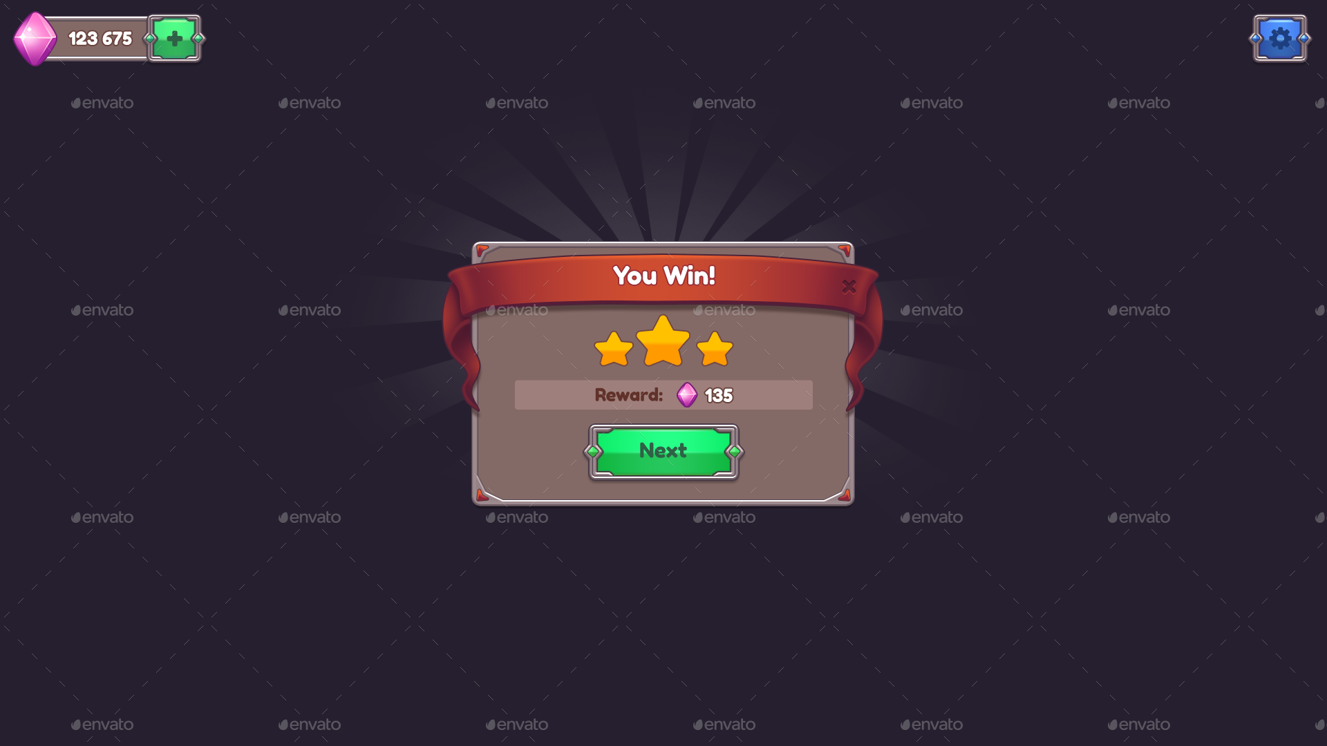 Historical GUI pack, Game Assets | GraphicRiver