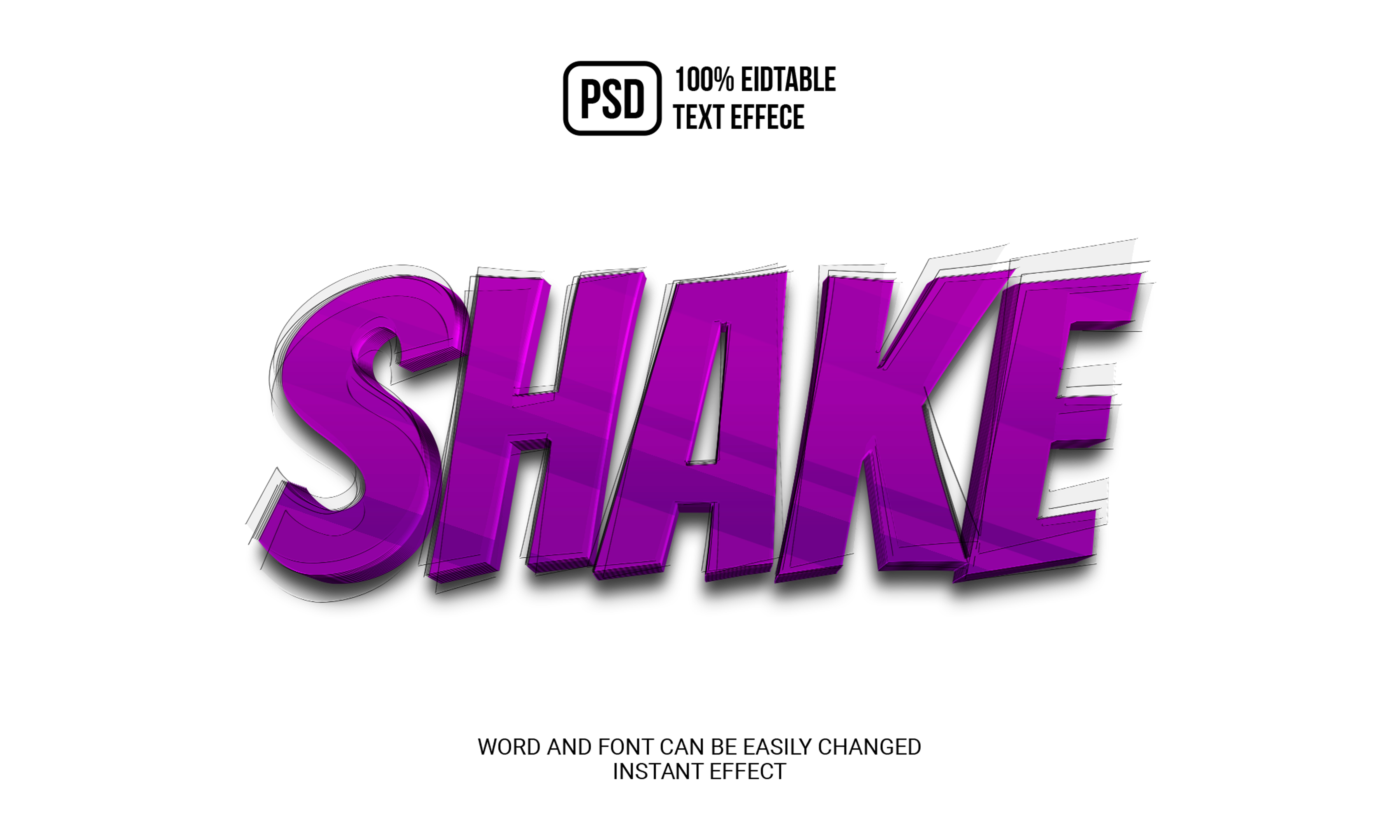 Editable 3D Text Effect, Add-ons | GraphicRiver