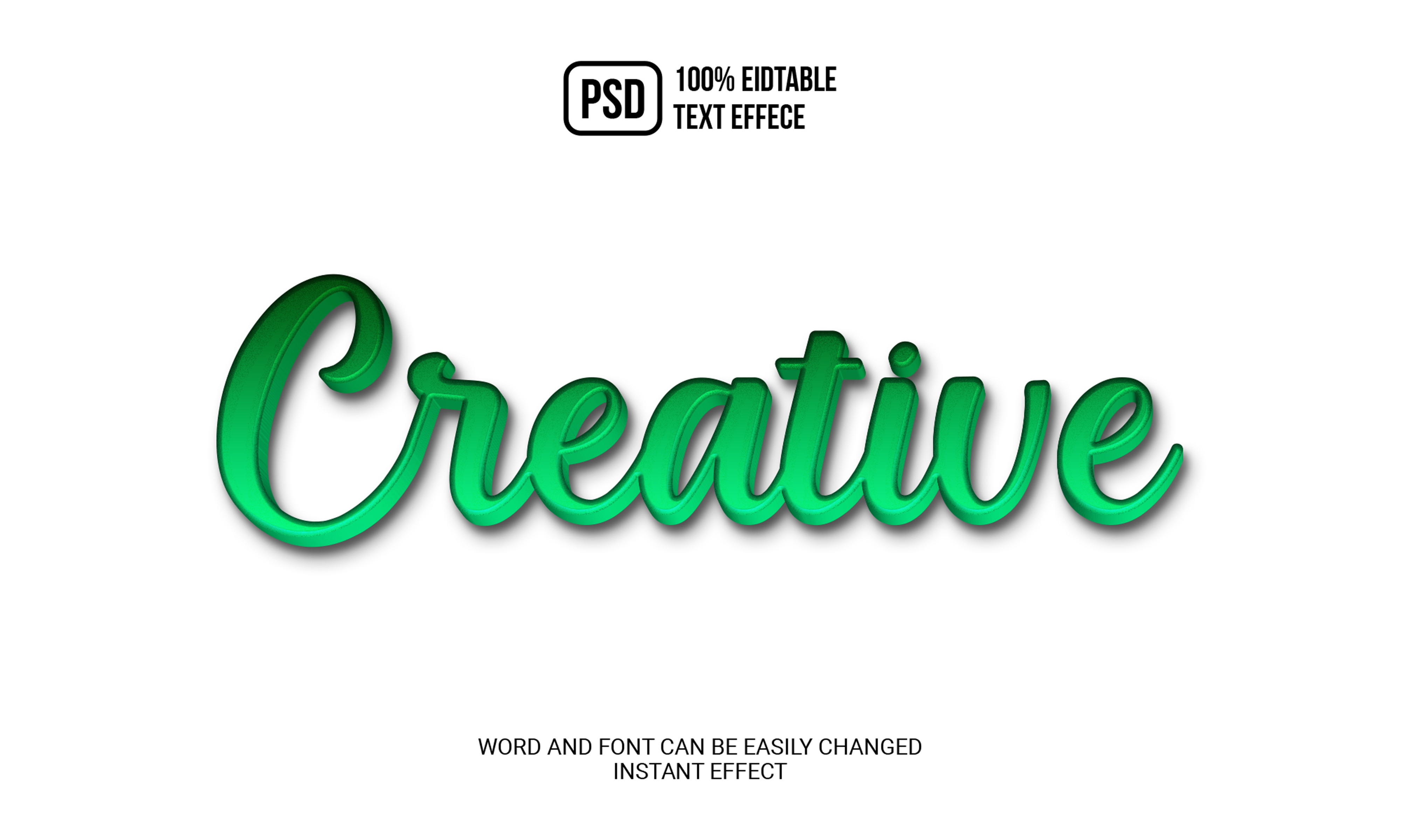 Editable 3D Text Effect, Add-ons | GraphicRiver