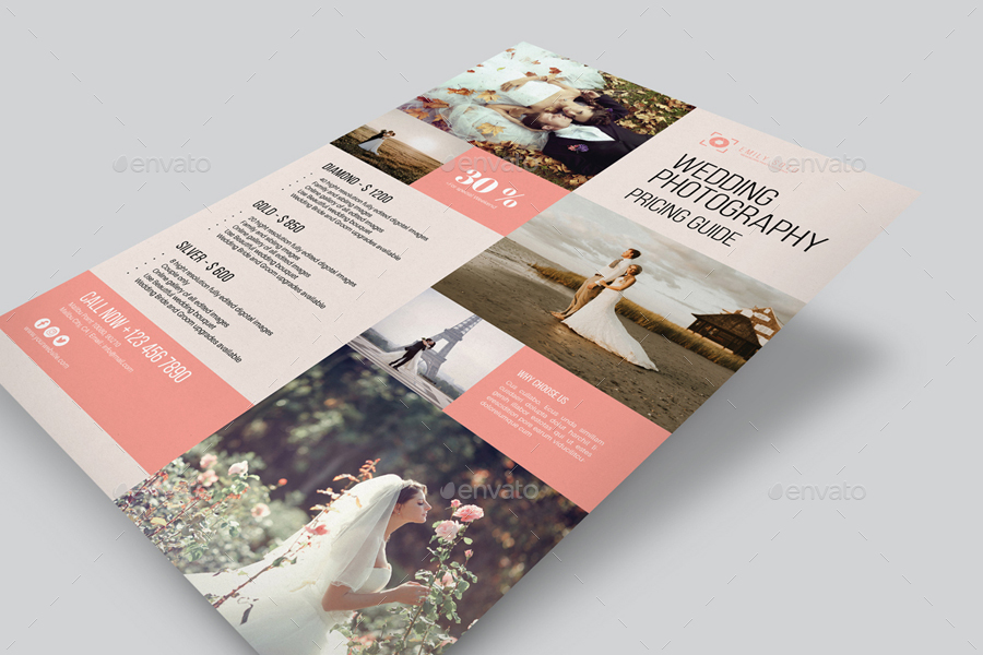 Wedding Flyer, Print Templates | GraphicRiver