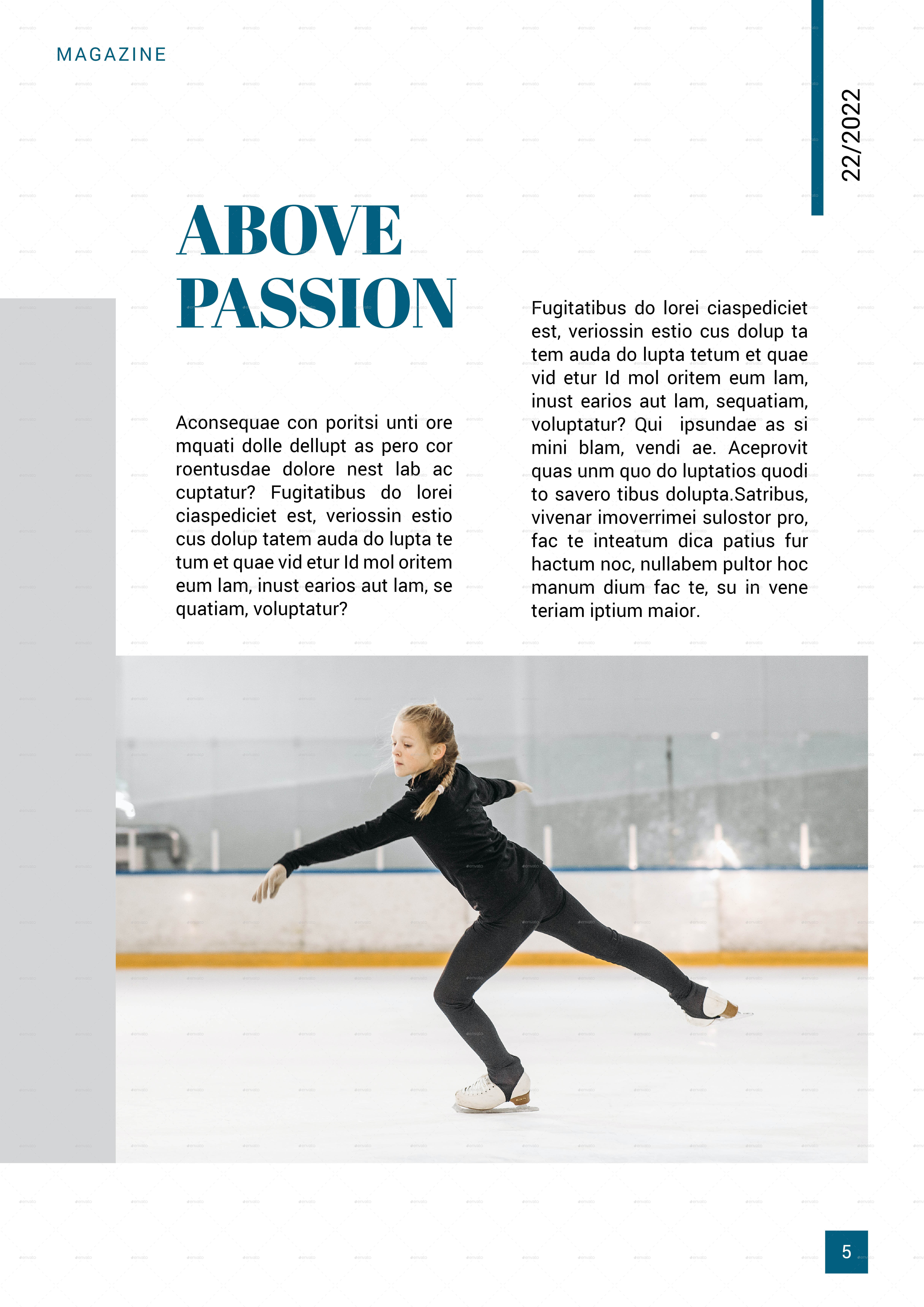 Passion Magazine, Print Templates | GraphicRiver