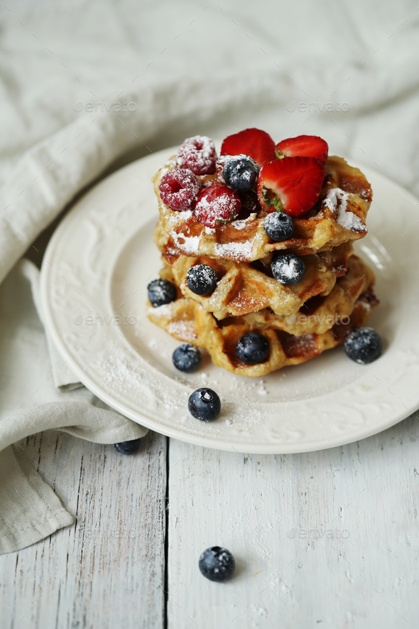 Waffles Stock Photo by Microstock_Growth | PhotoDune