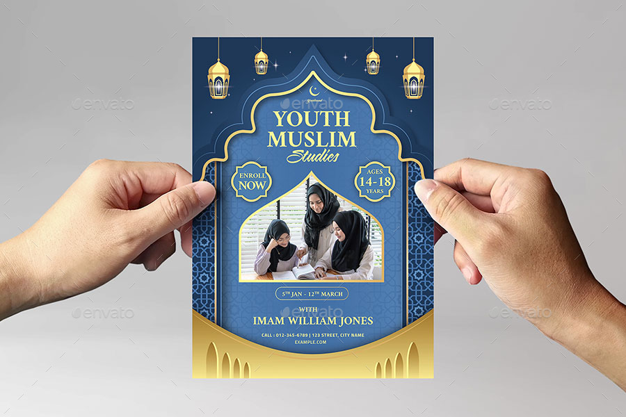 Islam Muslim Flyer Template, Print Templates | GraphicRiver