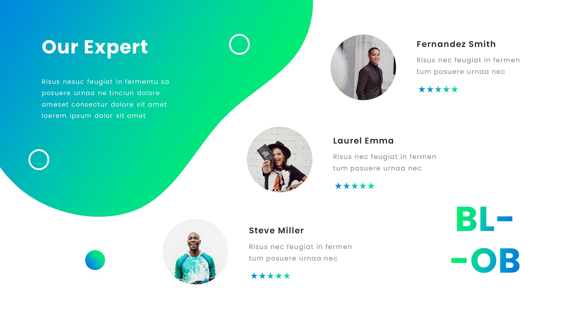 Blob - Creative Business PowerPoint Template, Presentation Templates