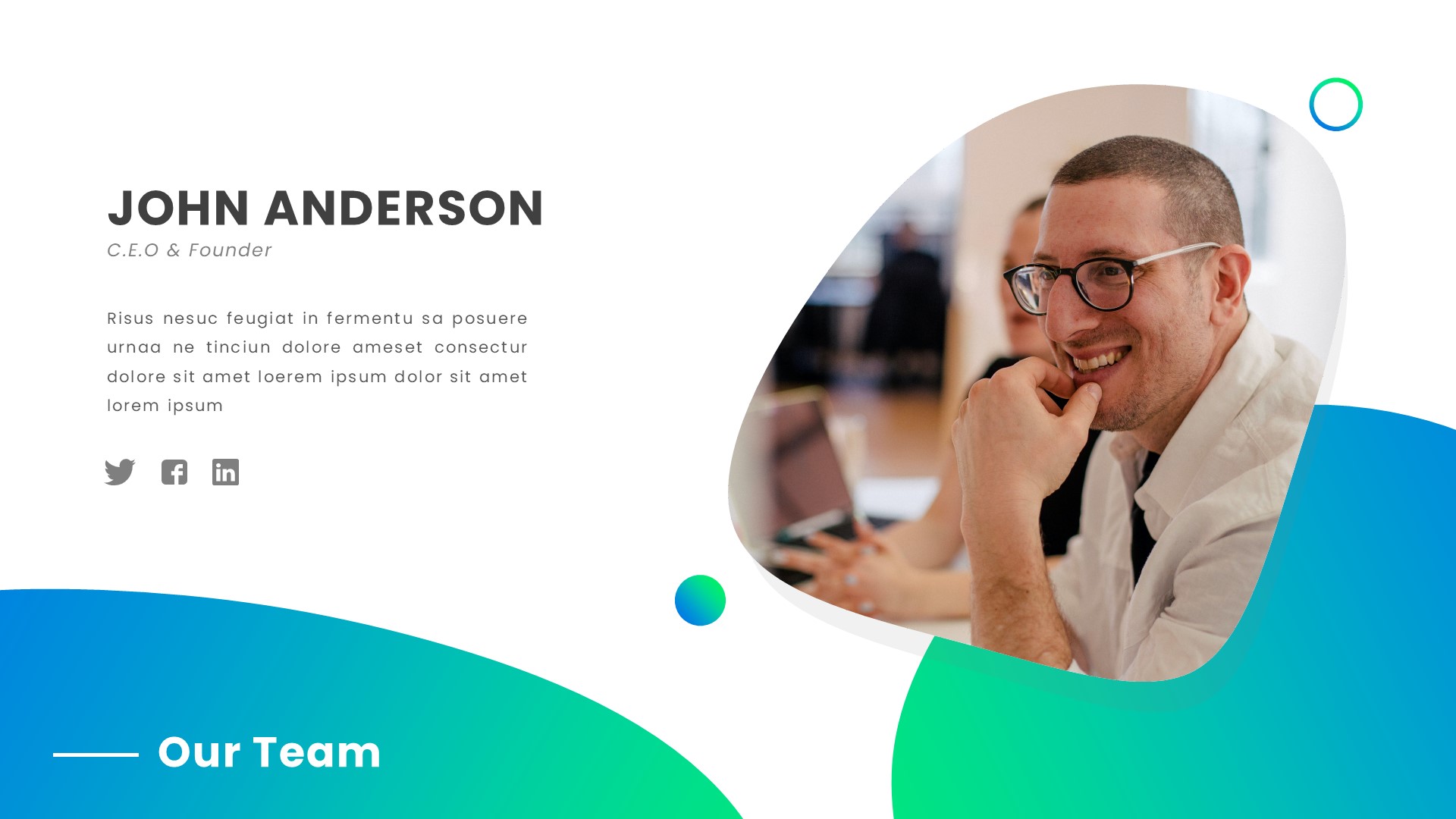 Blob - Creative Business PowerPoint Template, Presentation Templates