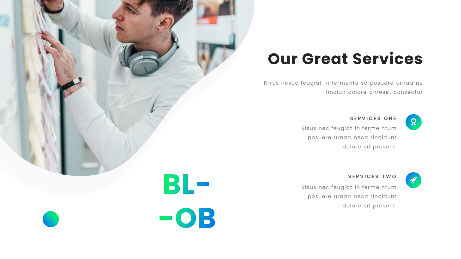 Blob - Creative Business PowerPoint Template, Presentation Templates