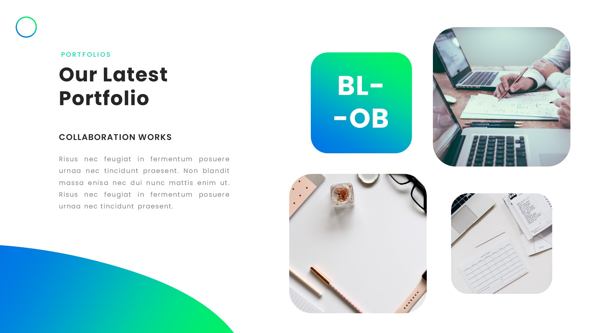 Blob - Creative Business PowerPoint Template, Presentation Templates