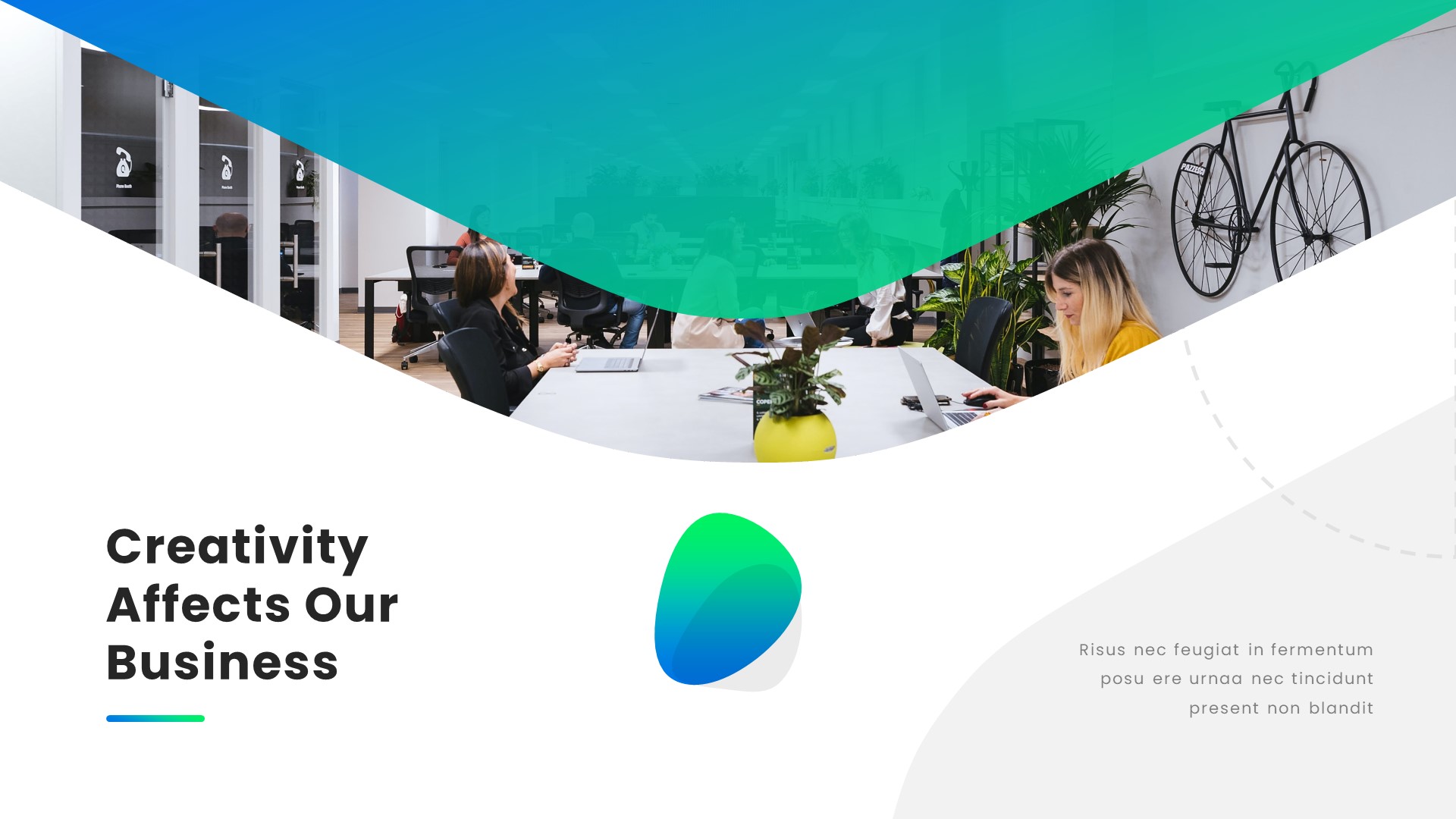 Blob - Creative Business PowerPoint Template, Presentation Templates