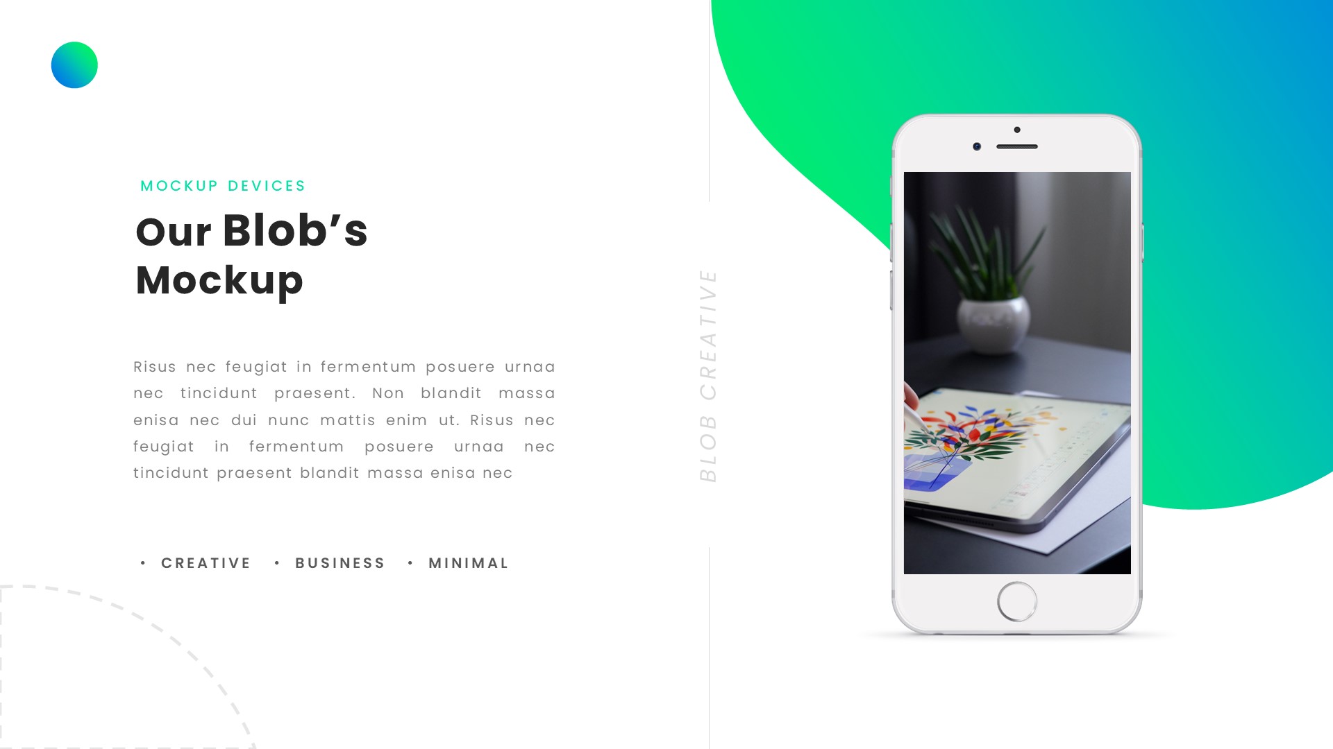Blob - Creative Business PowerPoint Template, Presentation Templates