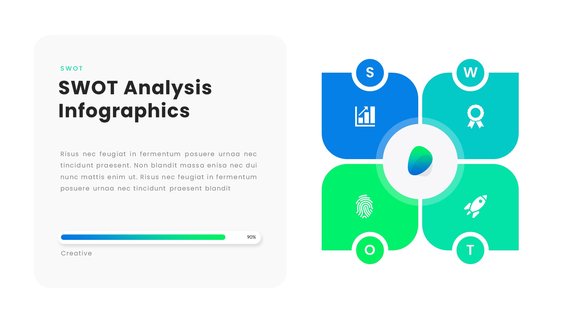Blob - Creative Business PowerPoint Template, Presentation Templates