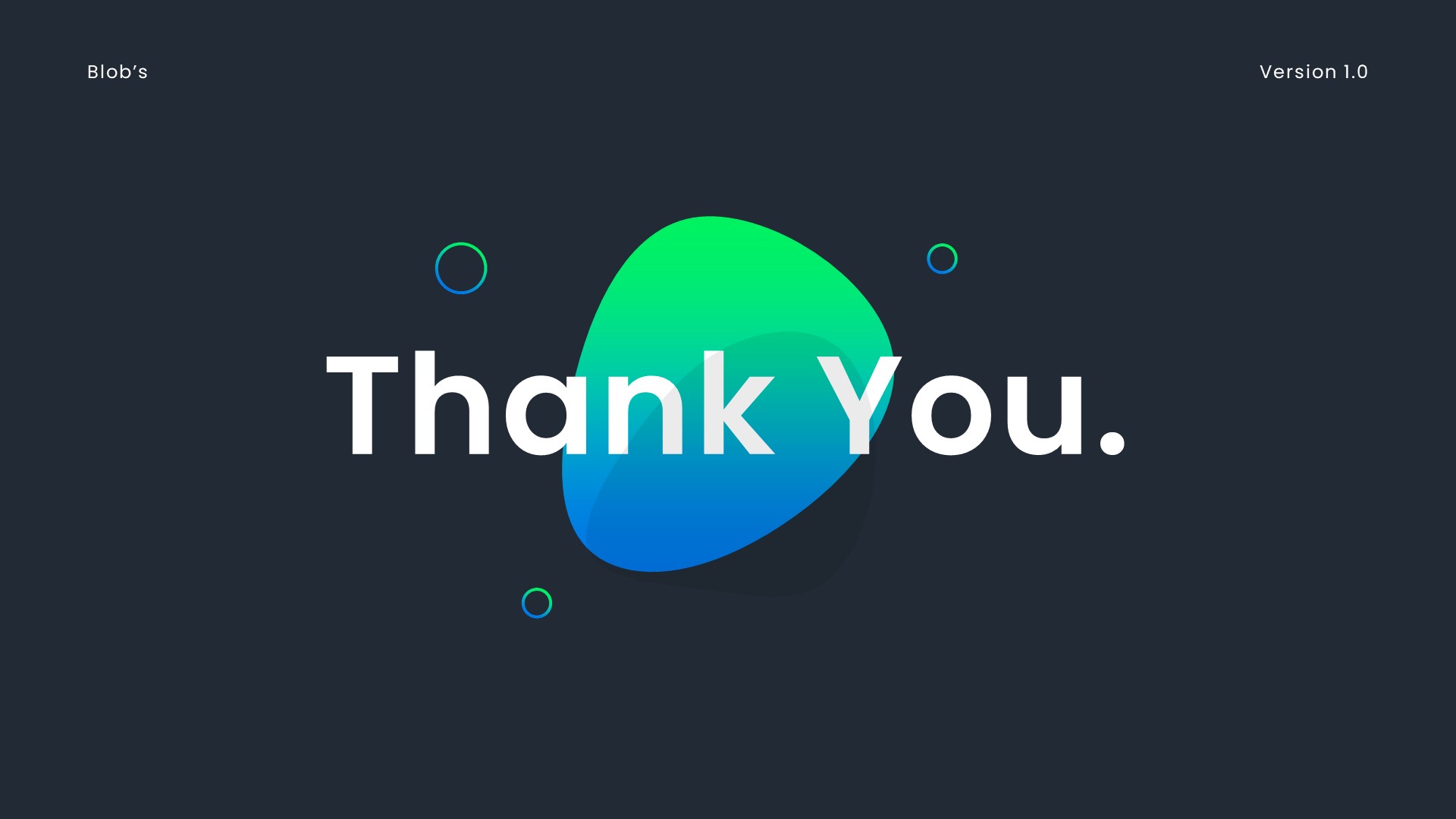 Blob - Creative Business PowerPoint Template, Presentation Templates