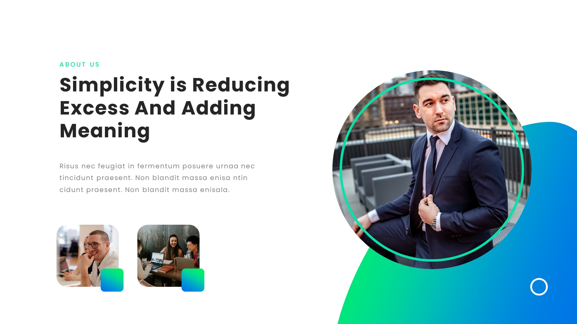 Blob - Creative Business PowerPoint Template, Presentation Templates