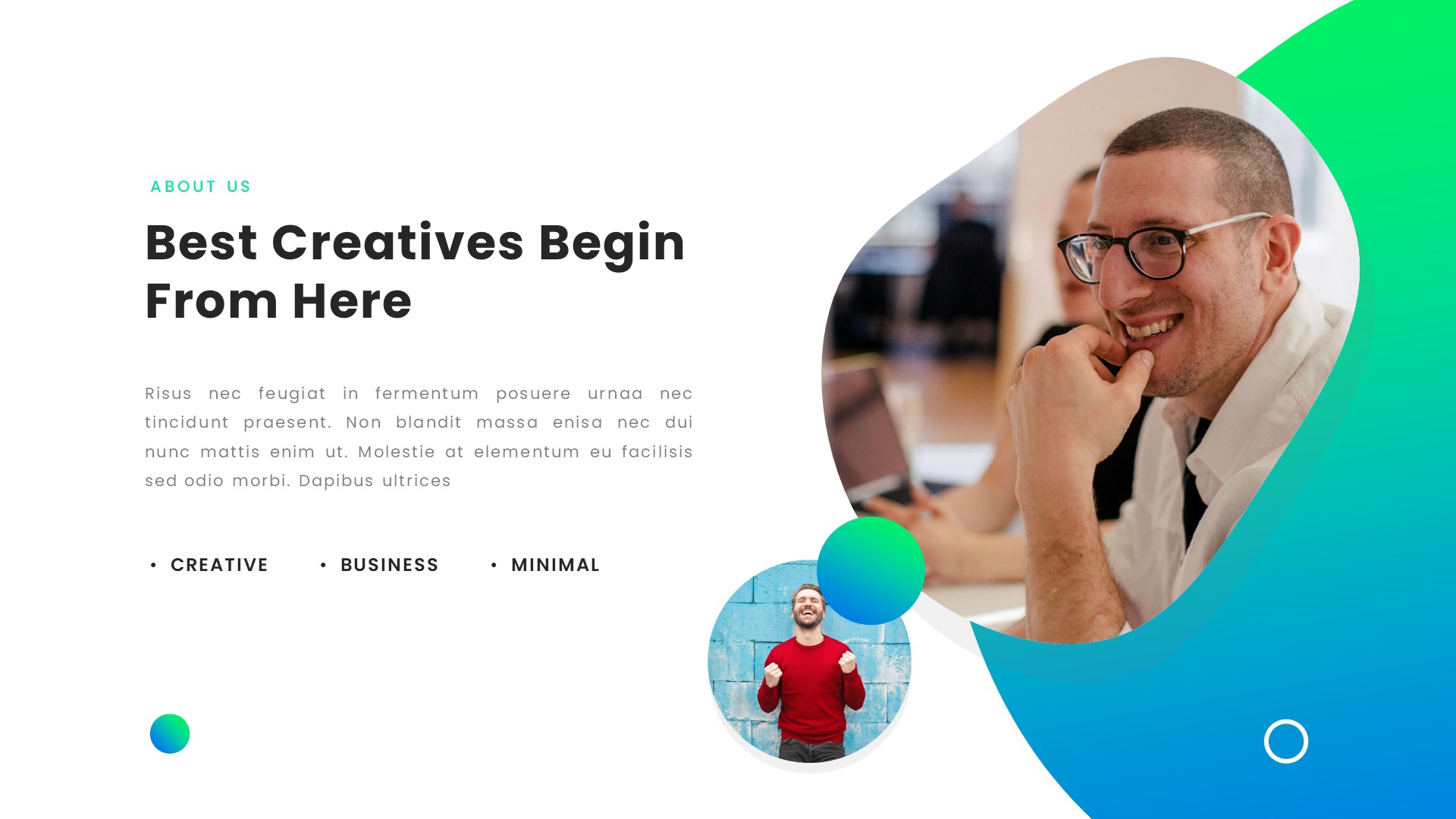 Blob - Creative Business PowerPoint Template, Presentation Templates